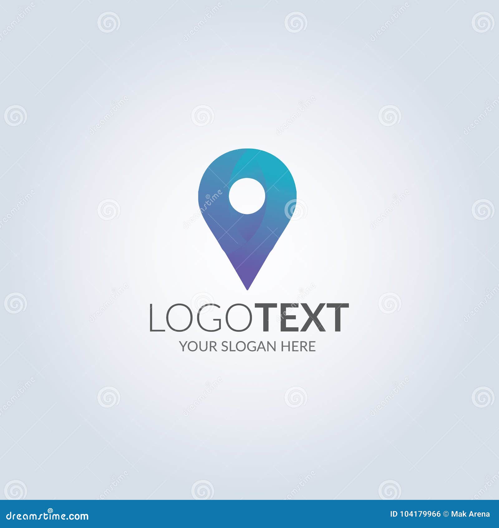 Map Pointer Symbol Logo. Vector and Illustration Design. Stock ...