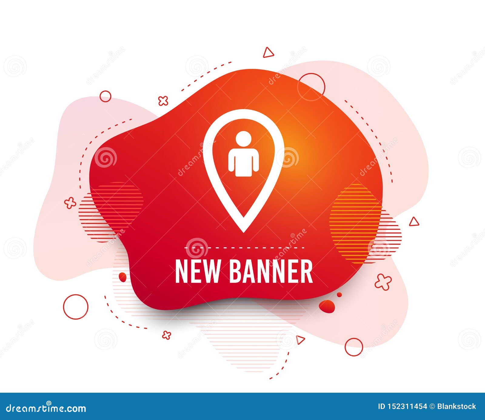 Map Pointer User Sign Icon. Marker Symbol. Vector Stock Vector ...