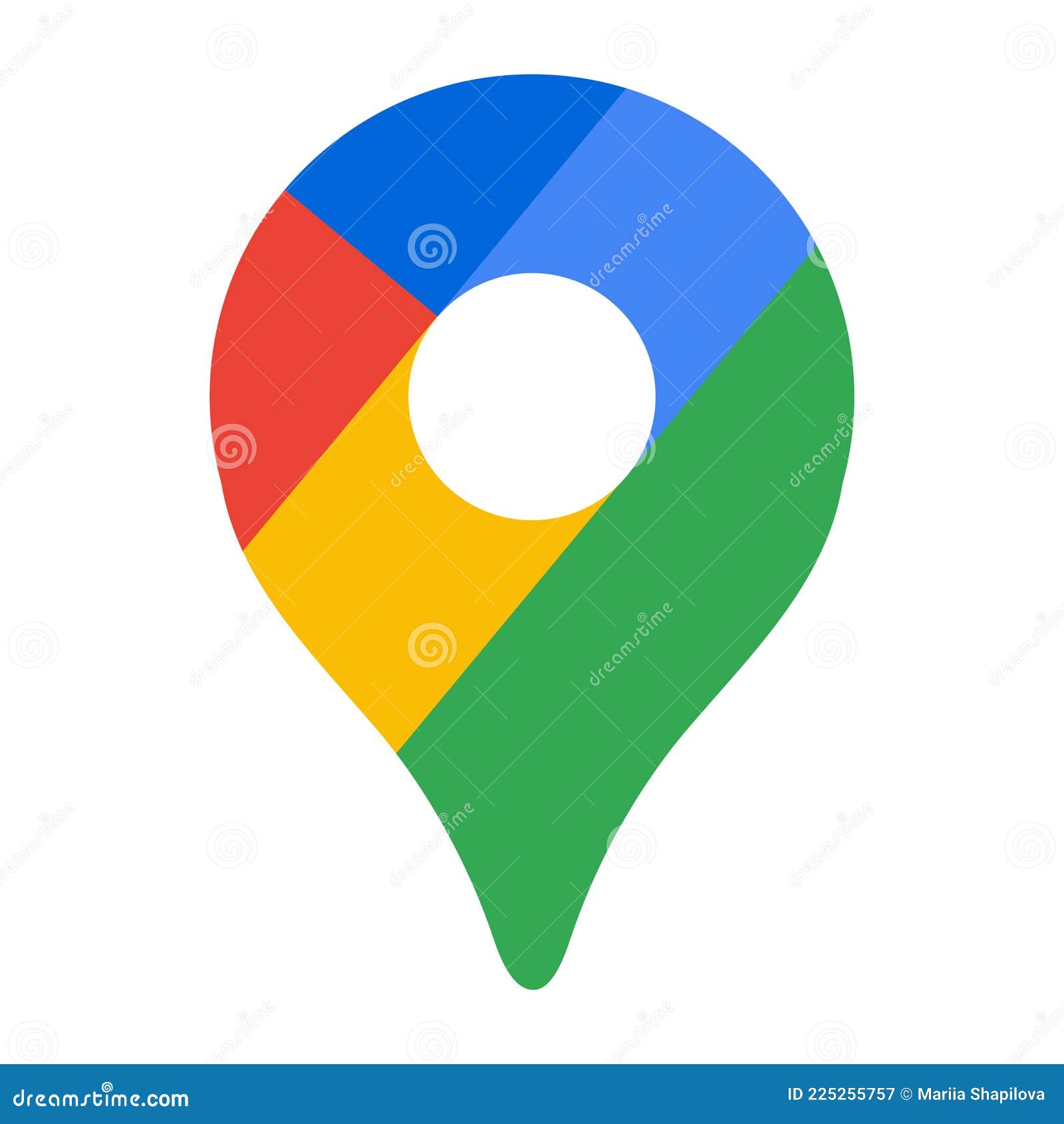Map Pointer Vector Icon. GPS Location Symbol Editorial Photography ...