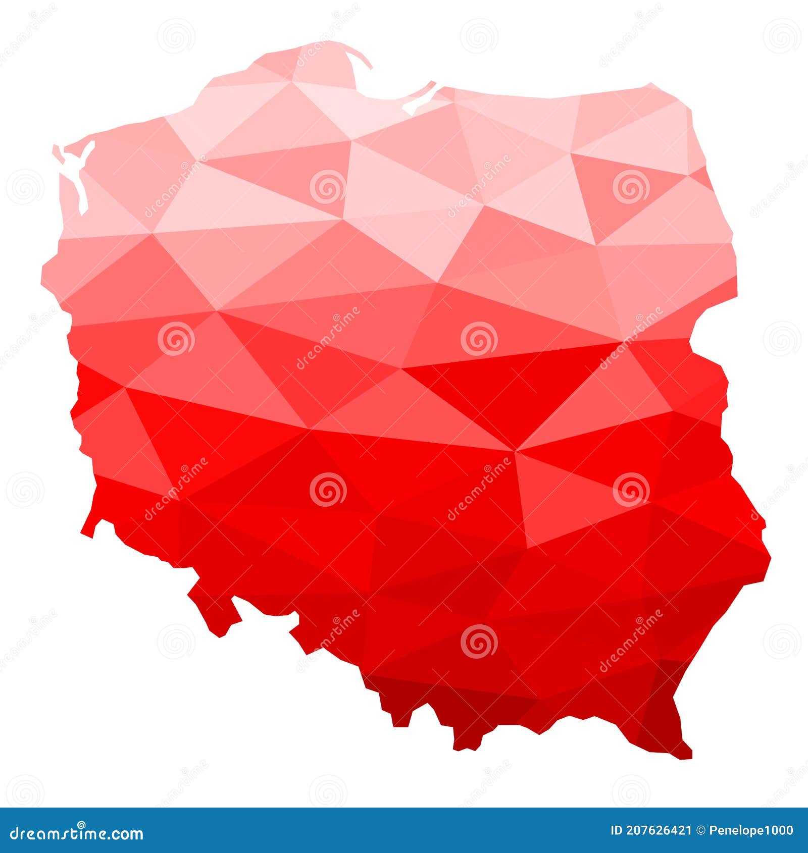 Map of Poland in Vector Quality. Stock Vector - Illustration of ...