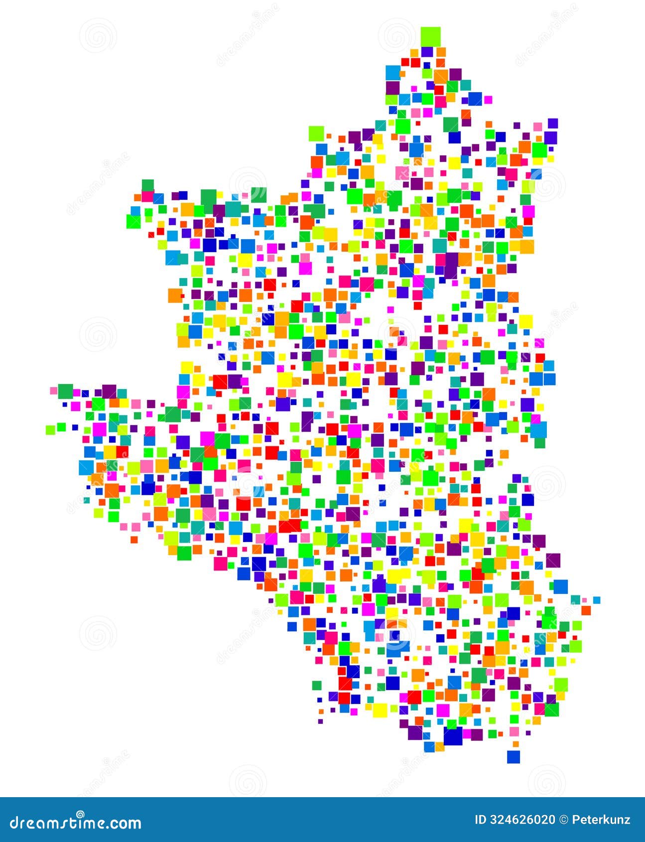 Crotone Province Italy, Italian Republic, Calabria Region Map Vector ...