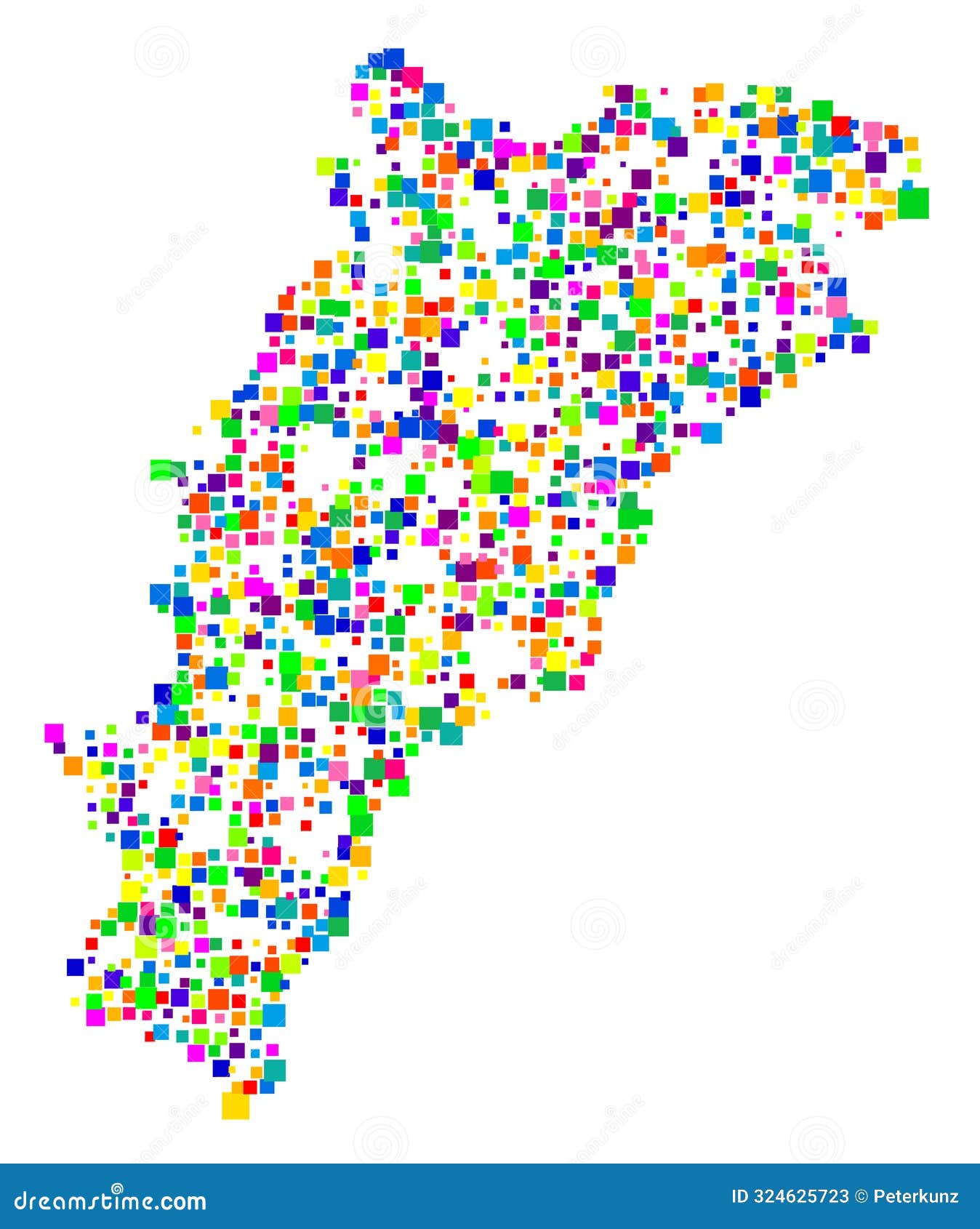 Map of the Province Savona (it). Stock Vector - Illustration of region ...