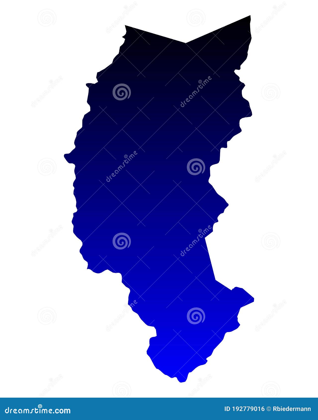 Map of Puno stock vector. Illustration of blue, travel - 192779016