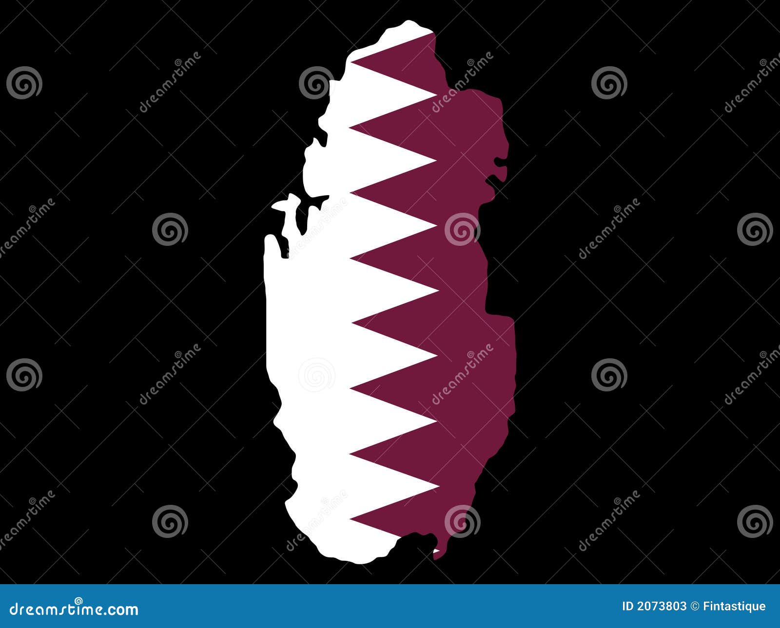 Map Of Qatar Cartoon Vector | CartoonDealer.com #2073803