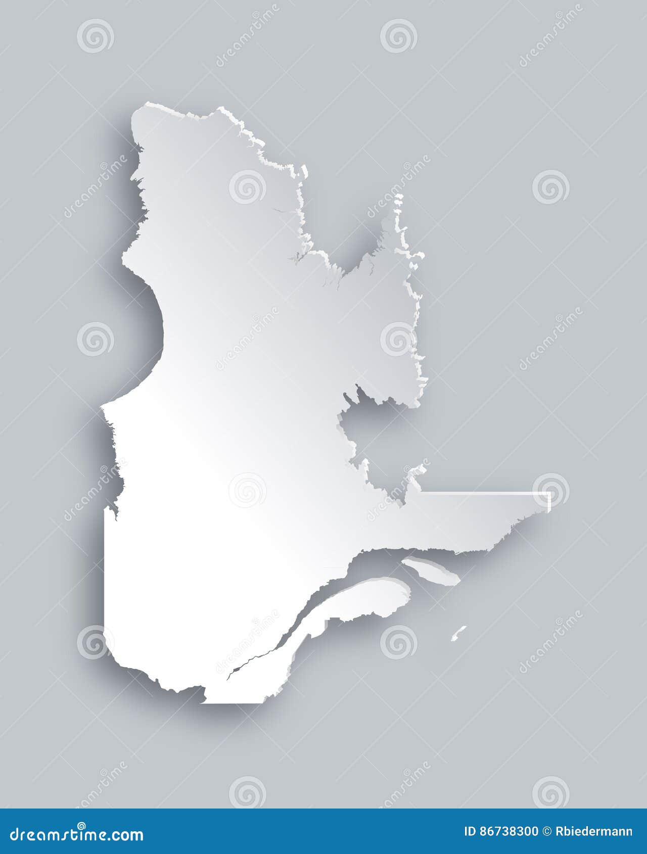 Detailed Map Of Quebec City, Linear Print Map. Cityscape Panorama ...