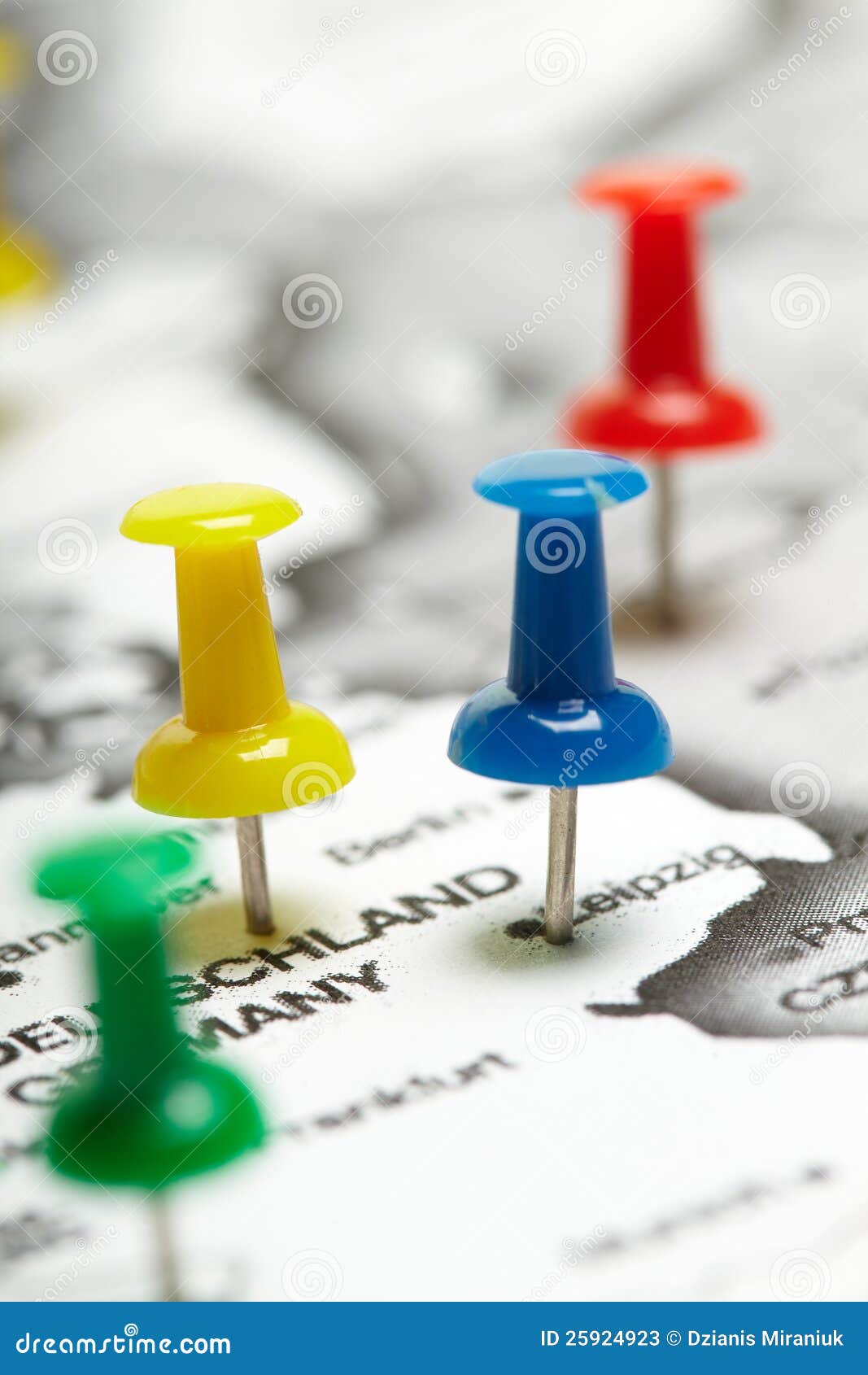 Map route marked stock image. Image of country, target - 25924923