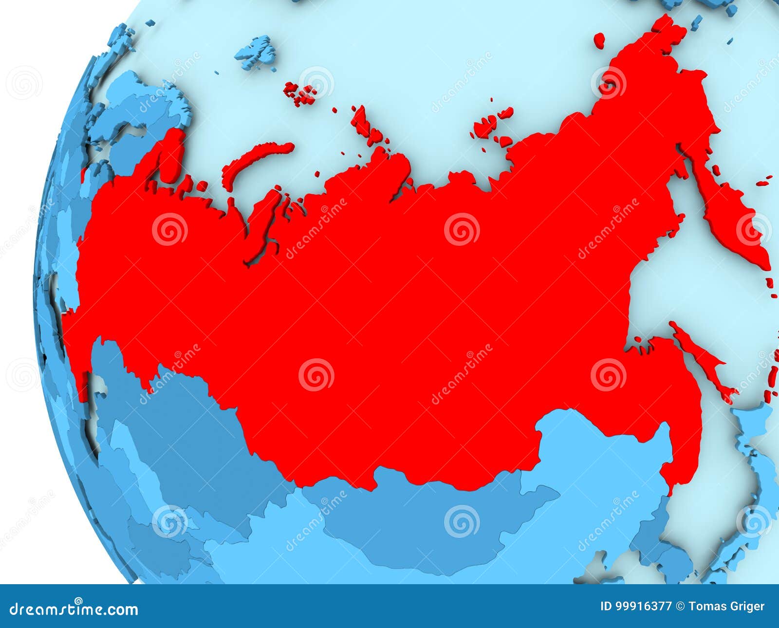 Map of Russia stock illustration. Illustration of asia - 99916377