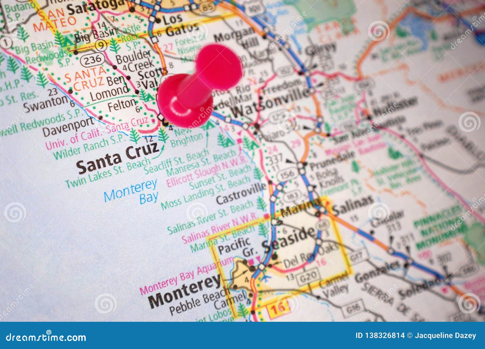 University Of California Santa Cruz Map