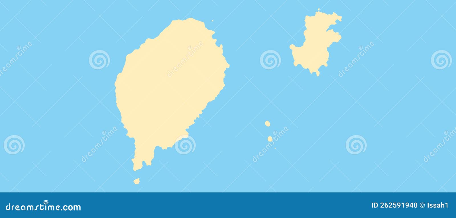 Map Sao Tome and Principe Vector Background. Isolated Country Texture ...