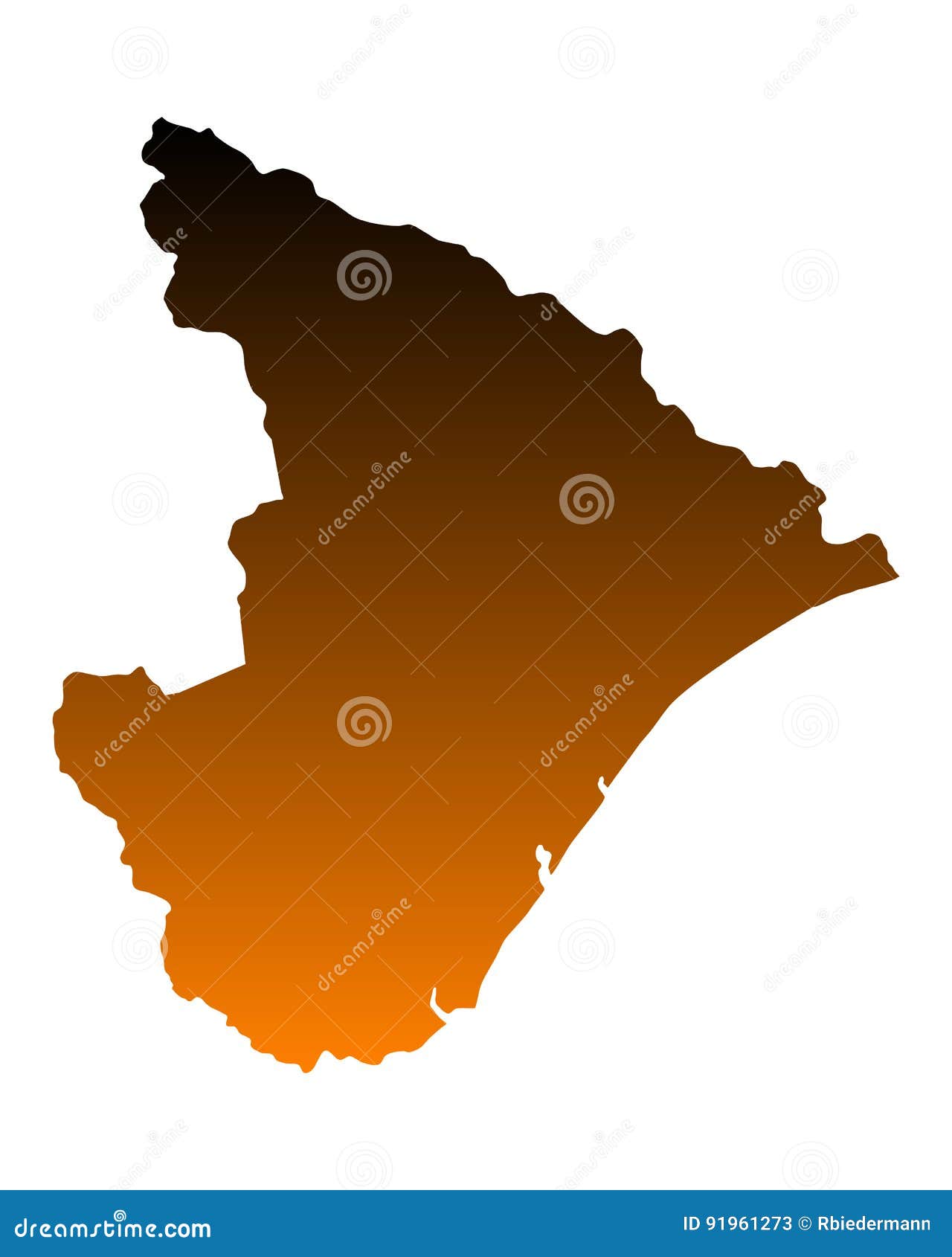 Map of Sergipe stock vector. Illustration of federal - 91961273