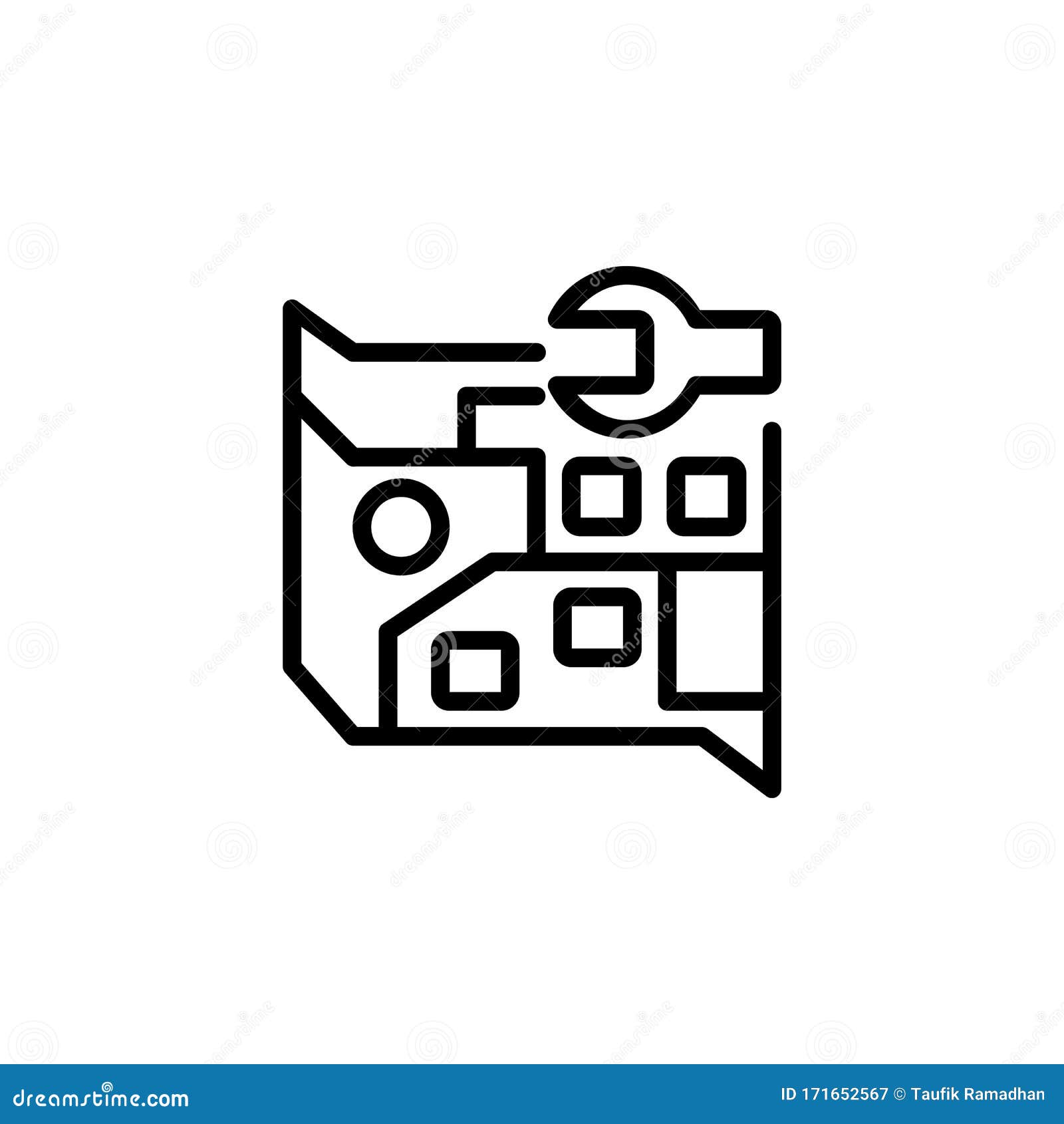 Map Setting Icon. Perfect for Application, Web, Logo and Presentation ...