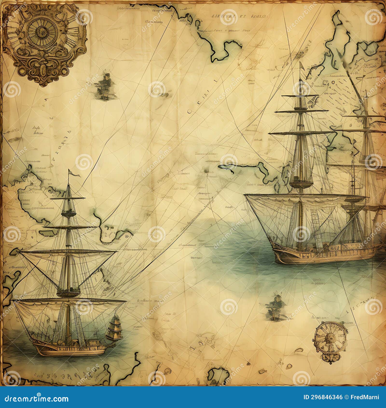 A map of a ship stock illustration. Illustration of compartments ...