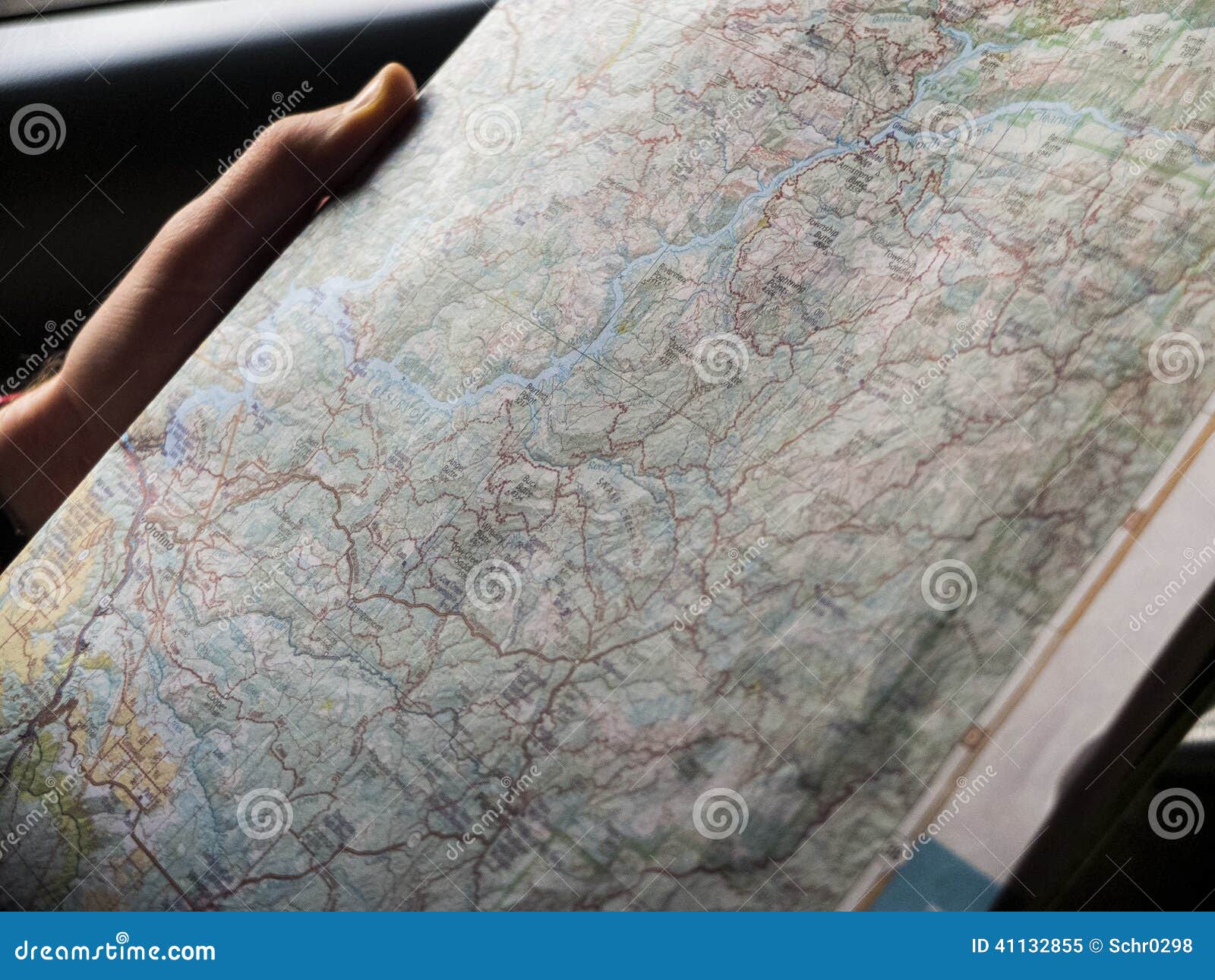 Map stock image. Image of idaho, directions, exploration - 41132855