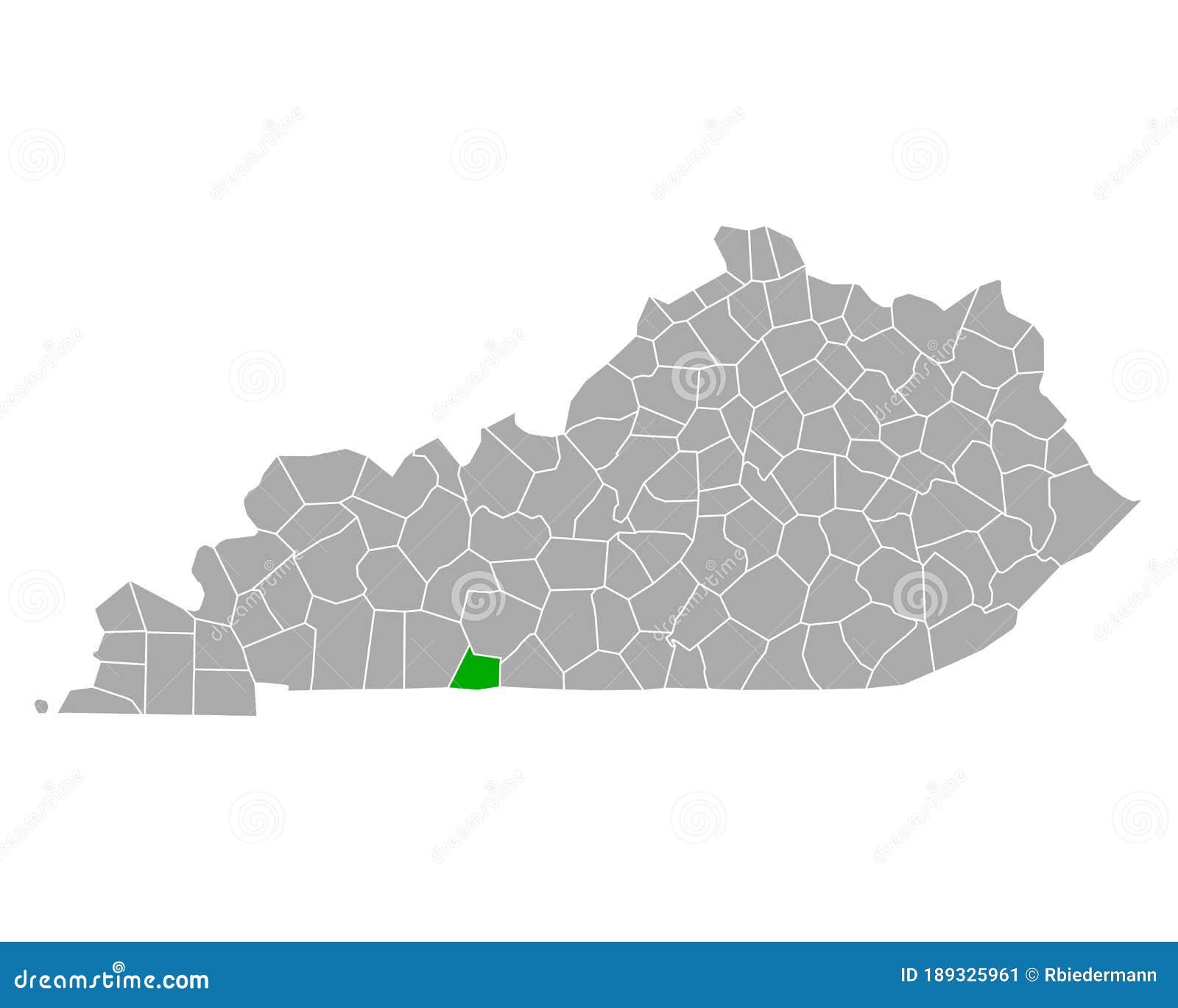 Map of Simpson in Kentucky stock vector. Illustration of locator ...
