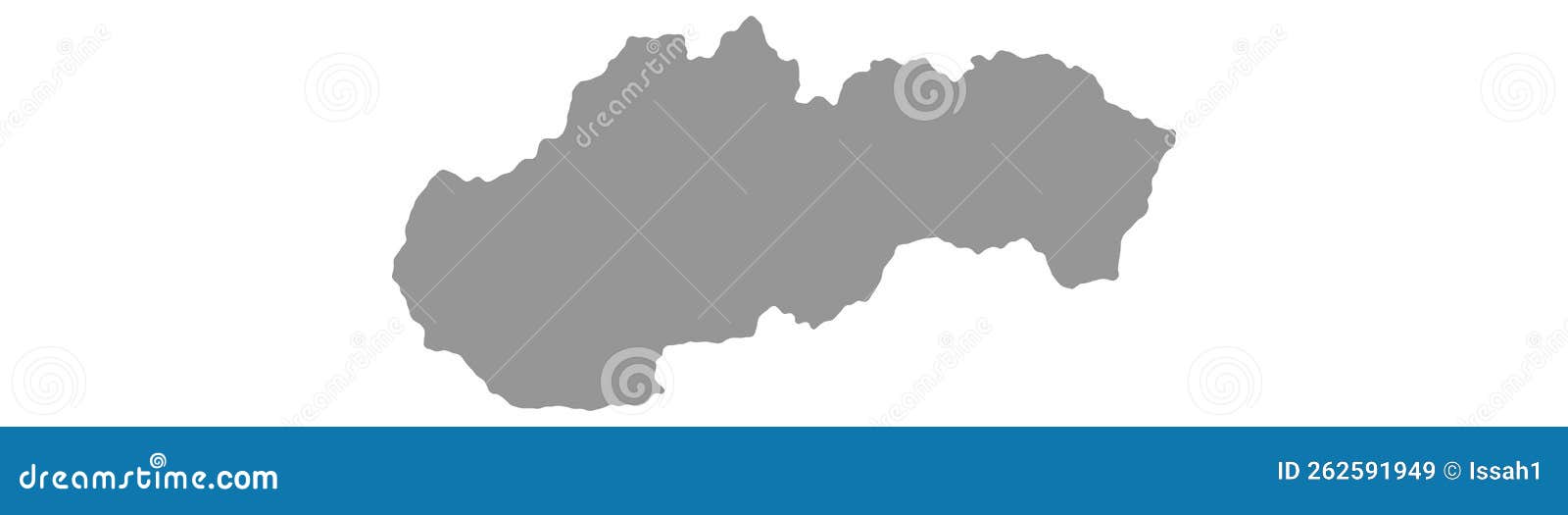 Map Slovakia Vector Background. Isolated Country Texture Stock Vector ...