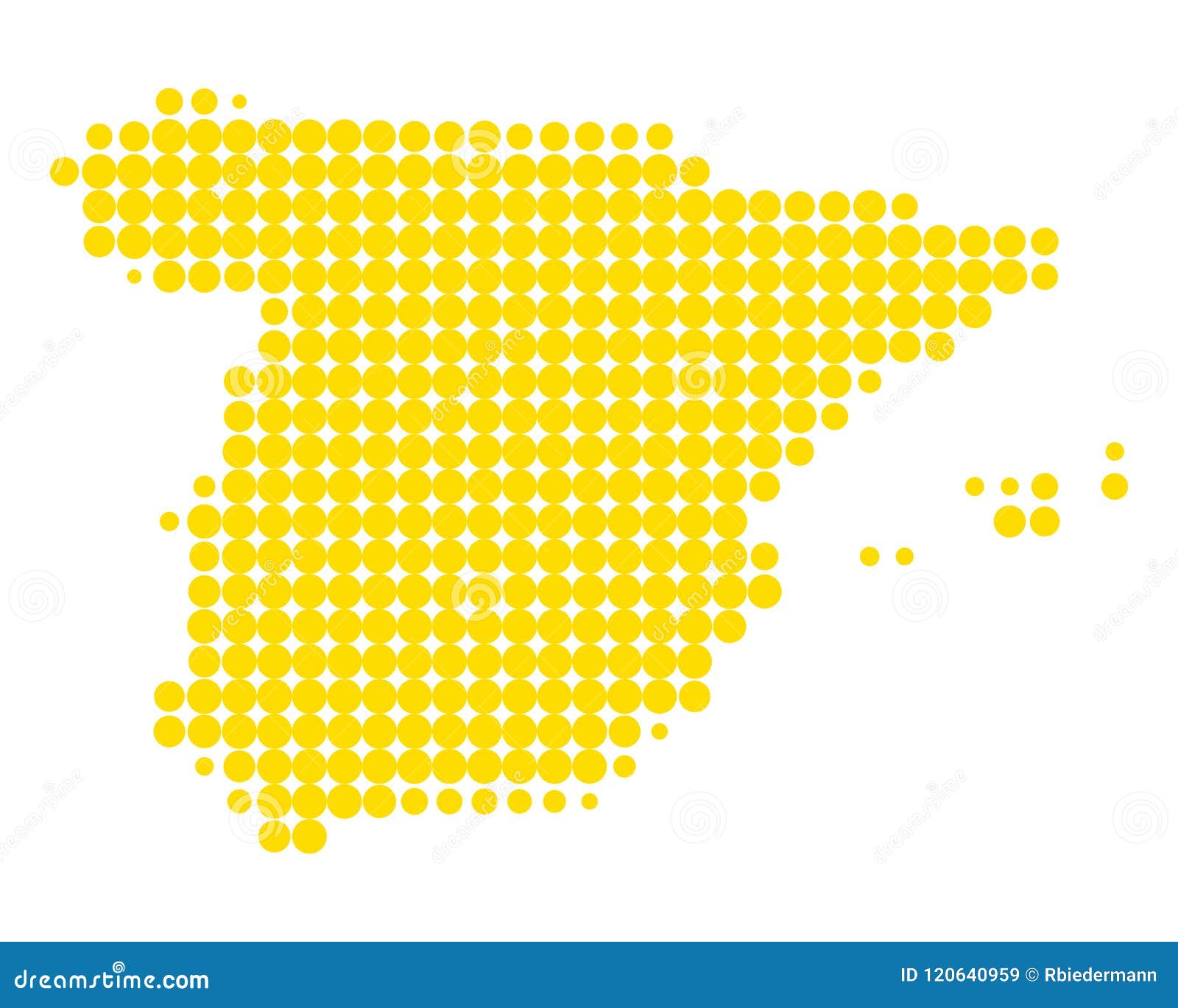 Map of Spain stock vector. Illustration of circle, geography - 120640959