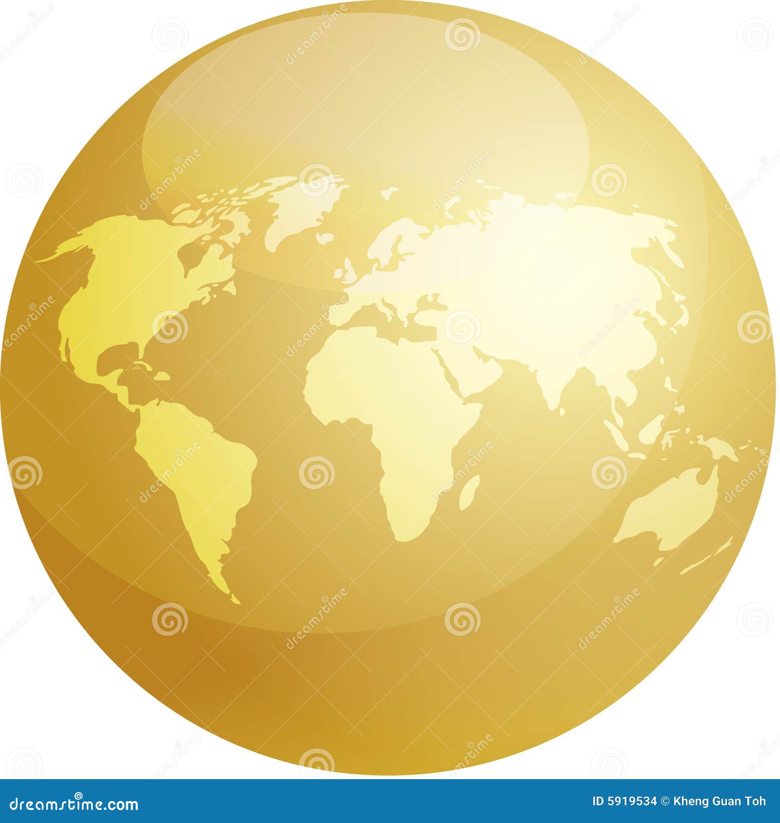 Map sphere stock vector. Illustration of sphere, shiny - 5919534
