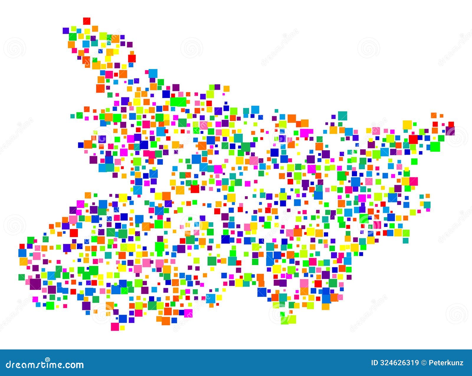 Map of the State Bihar (in). Stock Vector - Illustration of country ...