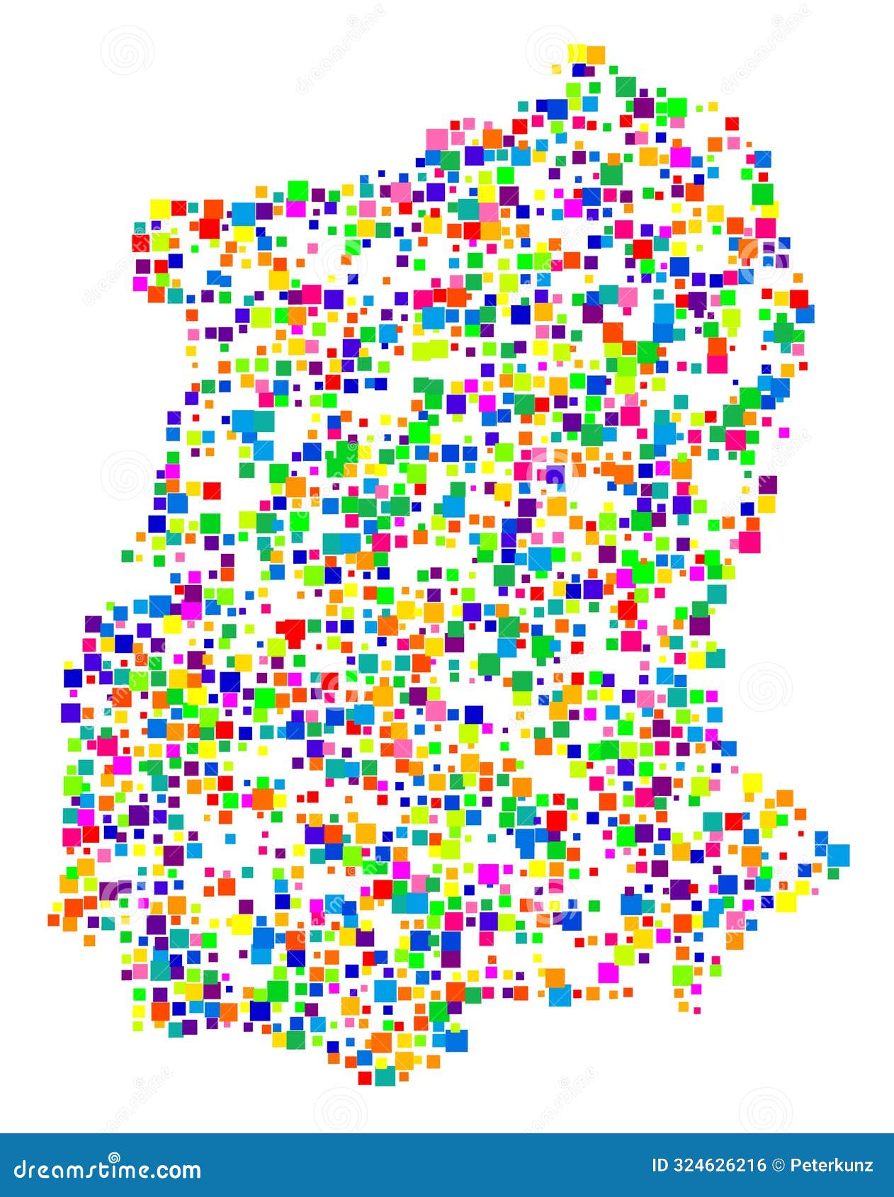 Map of the State Sikkim (in). Stock Vector - Illustration of federal ...