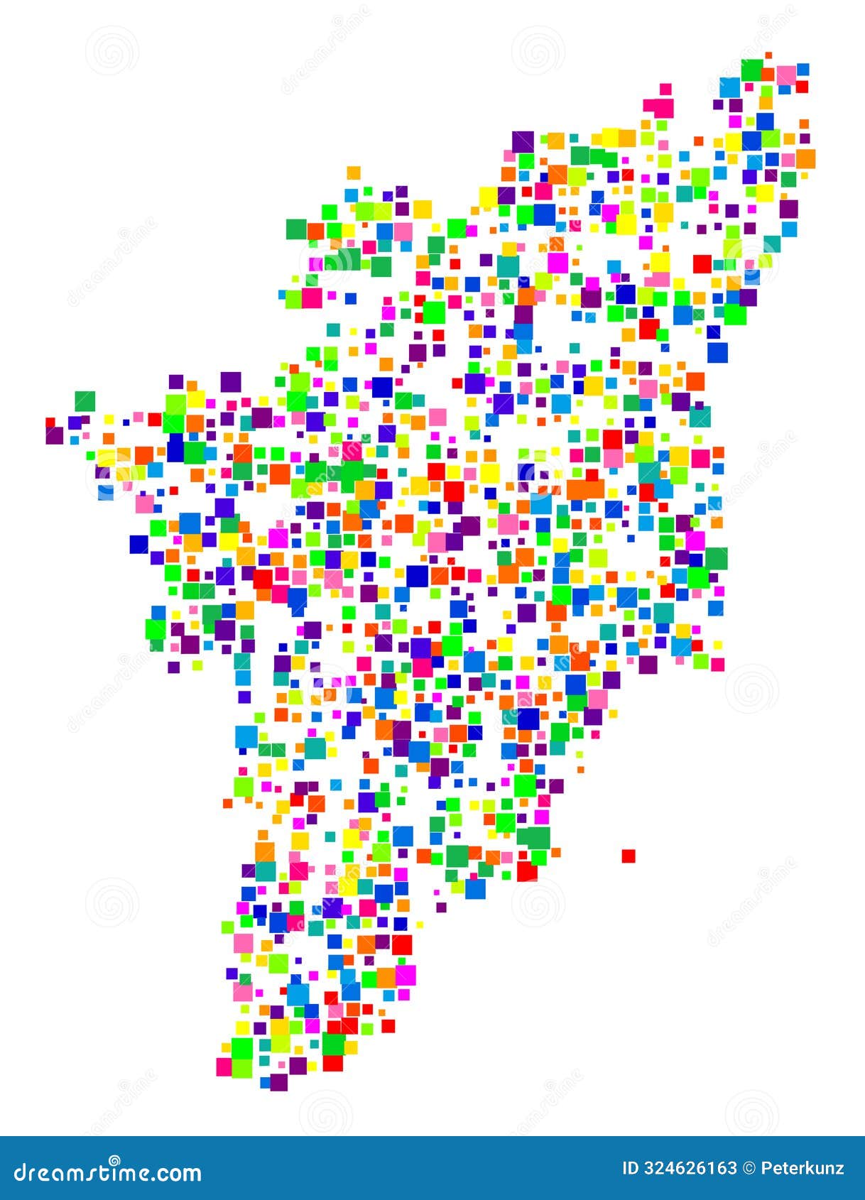 Map of the State Tamil Nadu (in). Stock Vector - Illustration of people ...