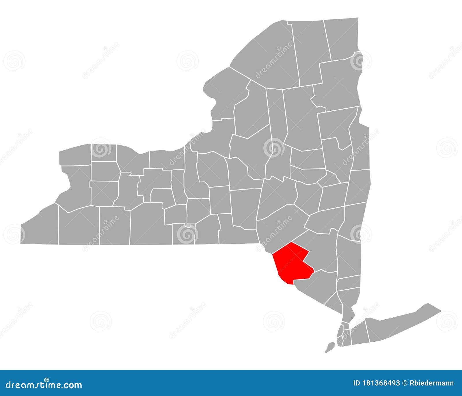 Map of Sullivan in New York Stock Vector - Illustration of locator ...