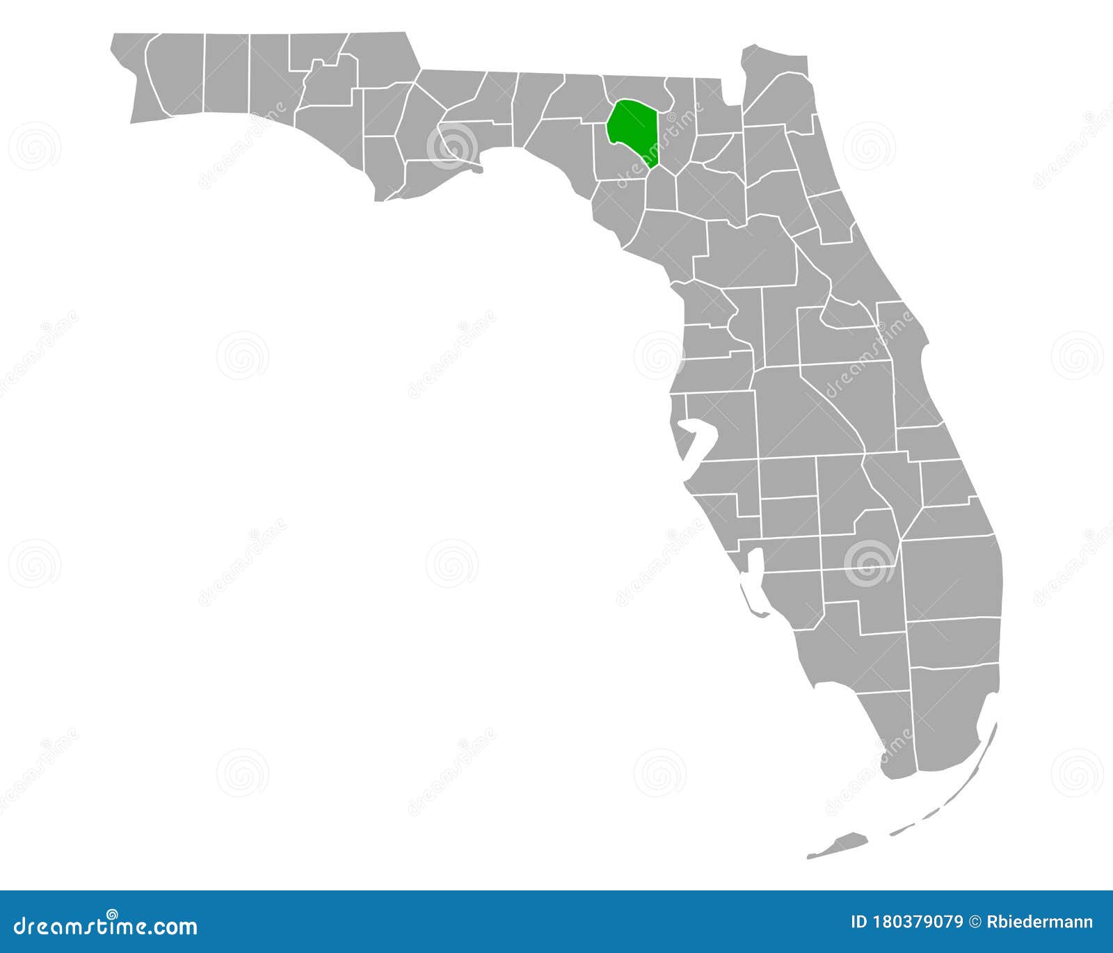 Map of Suwannee in Florida stock vector. Illustration of suwannee ...