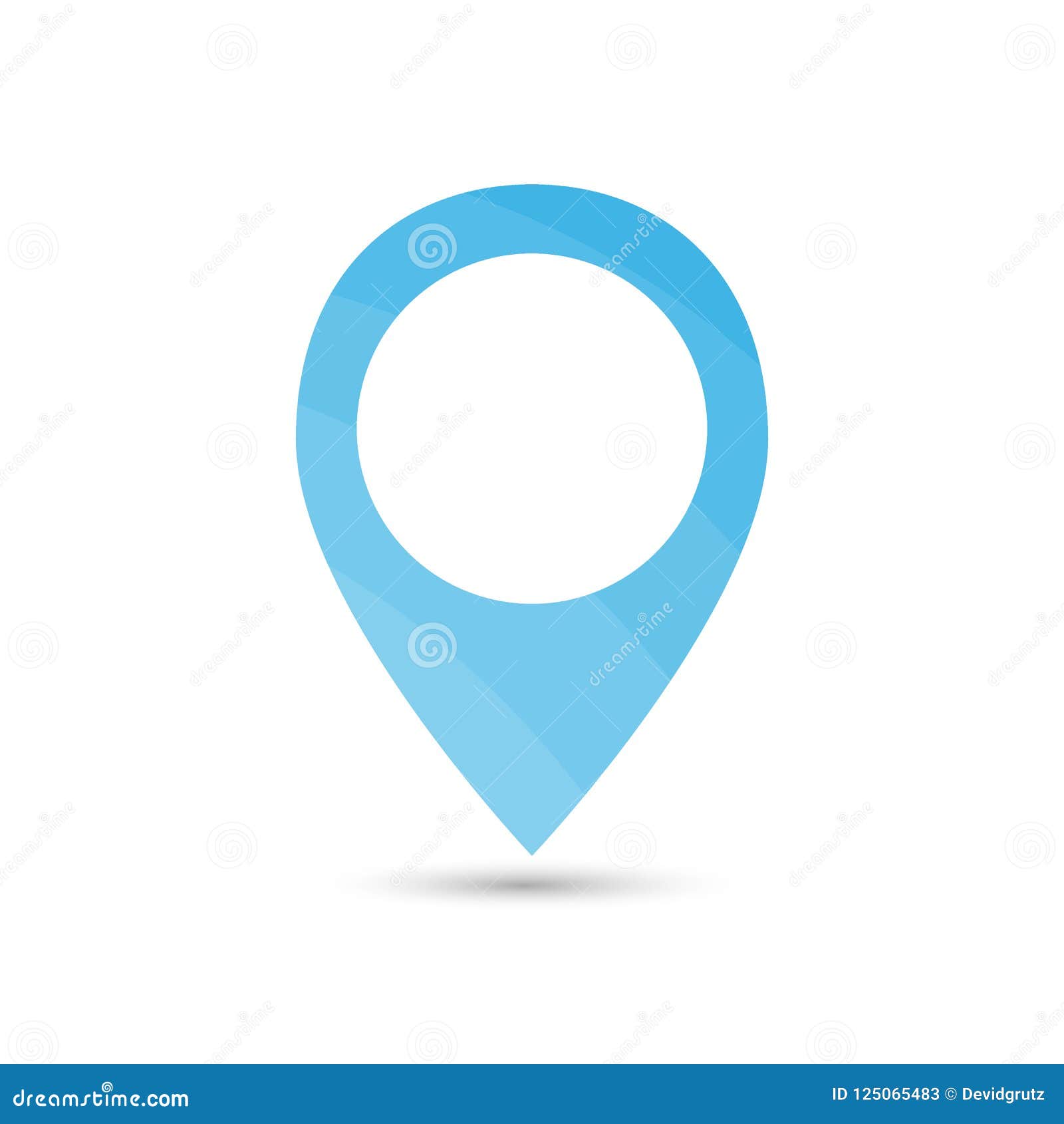 Map Symbol, Map Pointer, Vector Icon Stock Vector - Illustration of ...