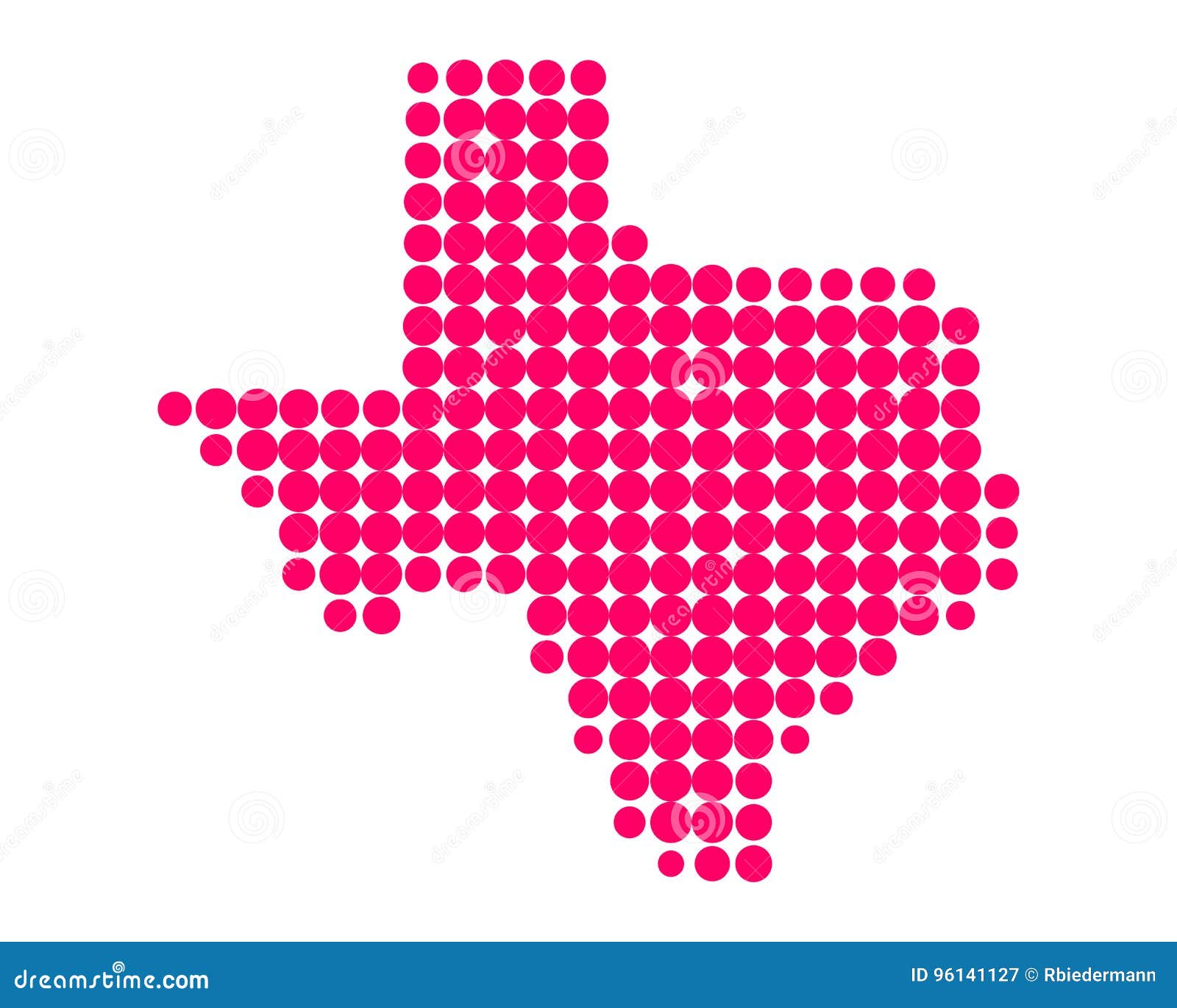 Map of Texas stock vector. Illustration of circle, state - 96141127