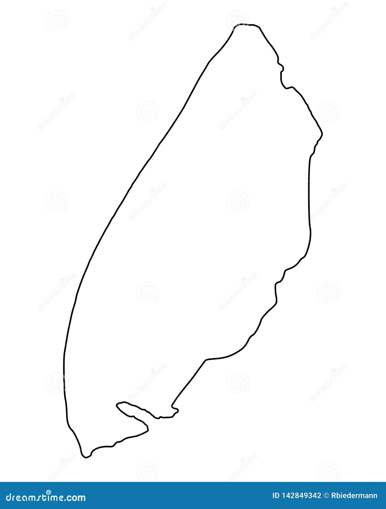 Map of Texel stock vector. Illustration of geography - 142849342