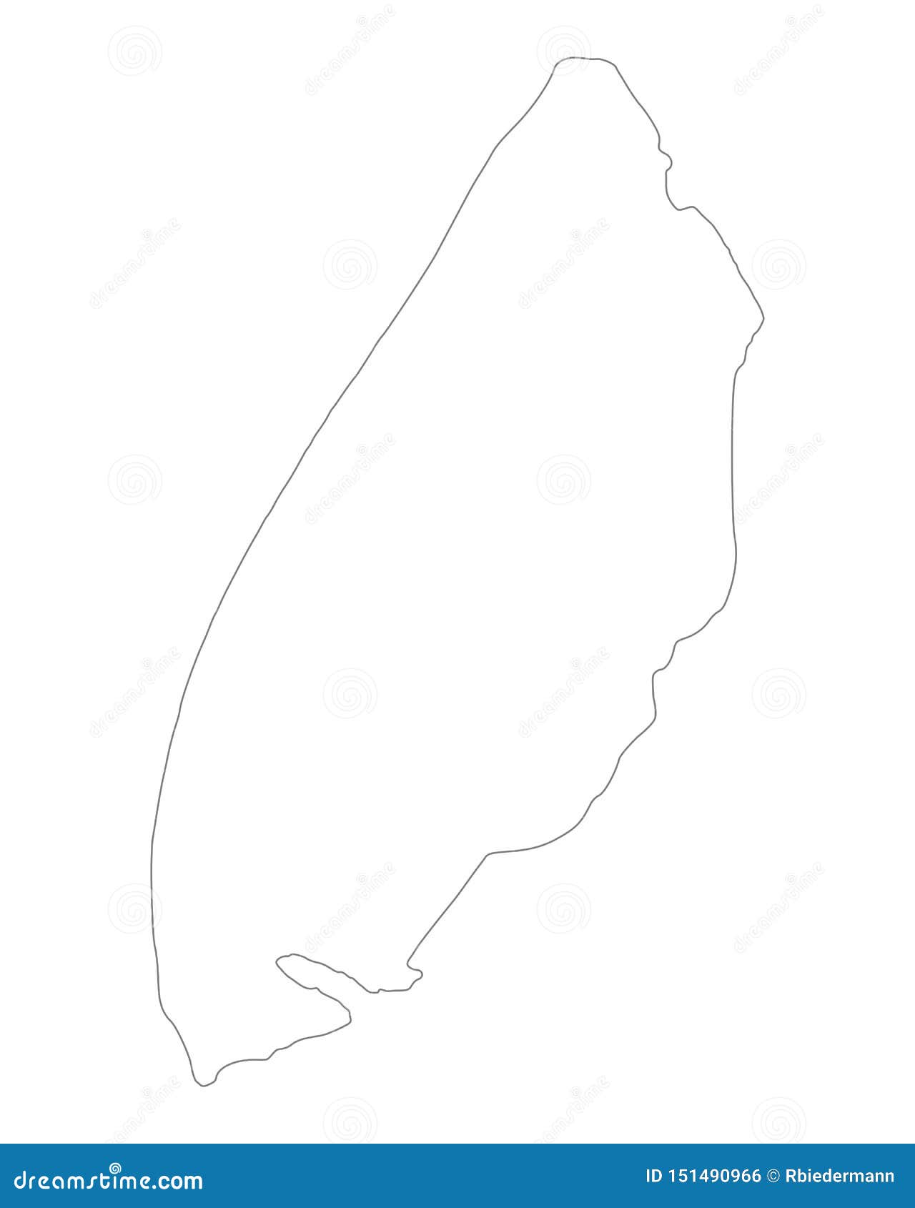 Map of Texel stock vector. Illustration of contour, cartography - 151490966