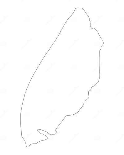 Map of Texel stock vector. Illustration of contour, cartography - 151490966