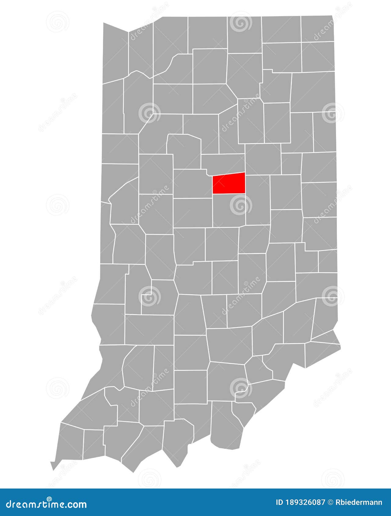 Map of Tipton in Indiana stock vector. Illustration of geography ...