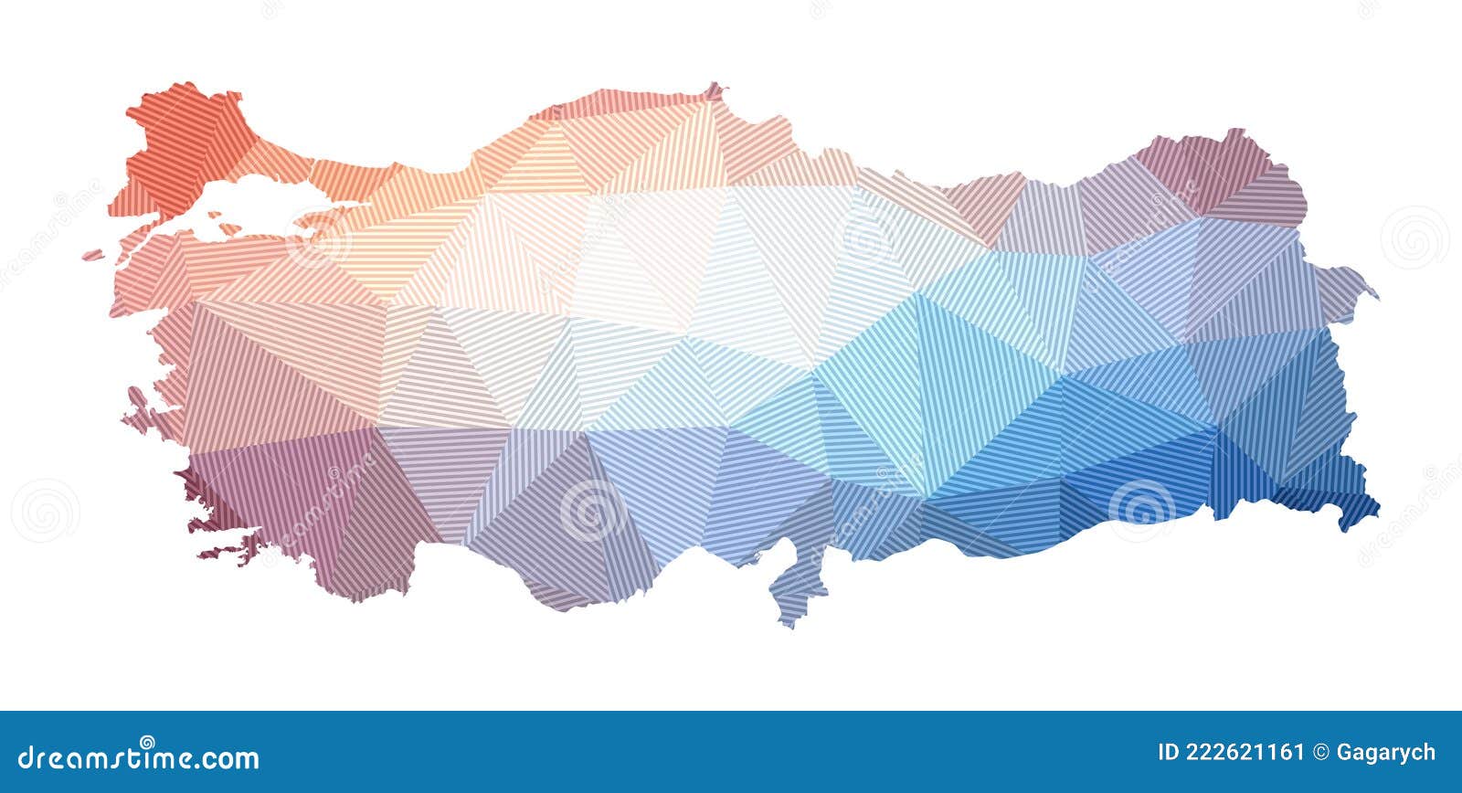 Map of Turkey. stock vector. Illustration of abstract - 222621161