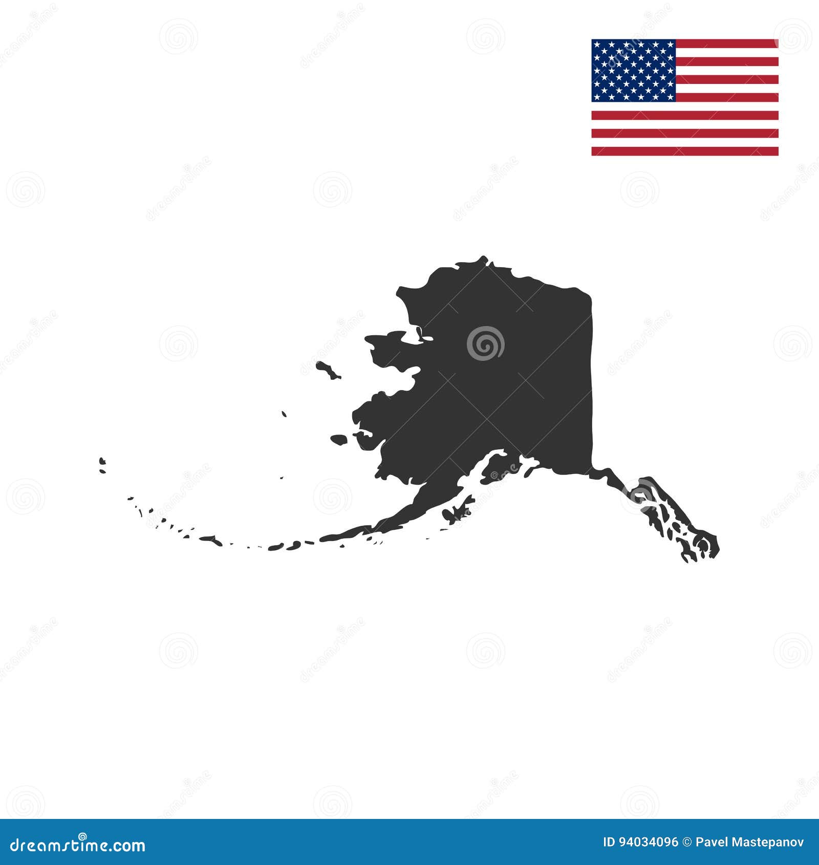 Map of the U.S stock vector. Illustration of cartography - 94034096