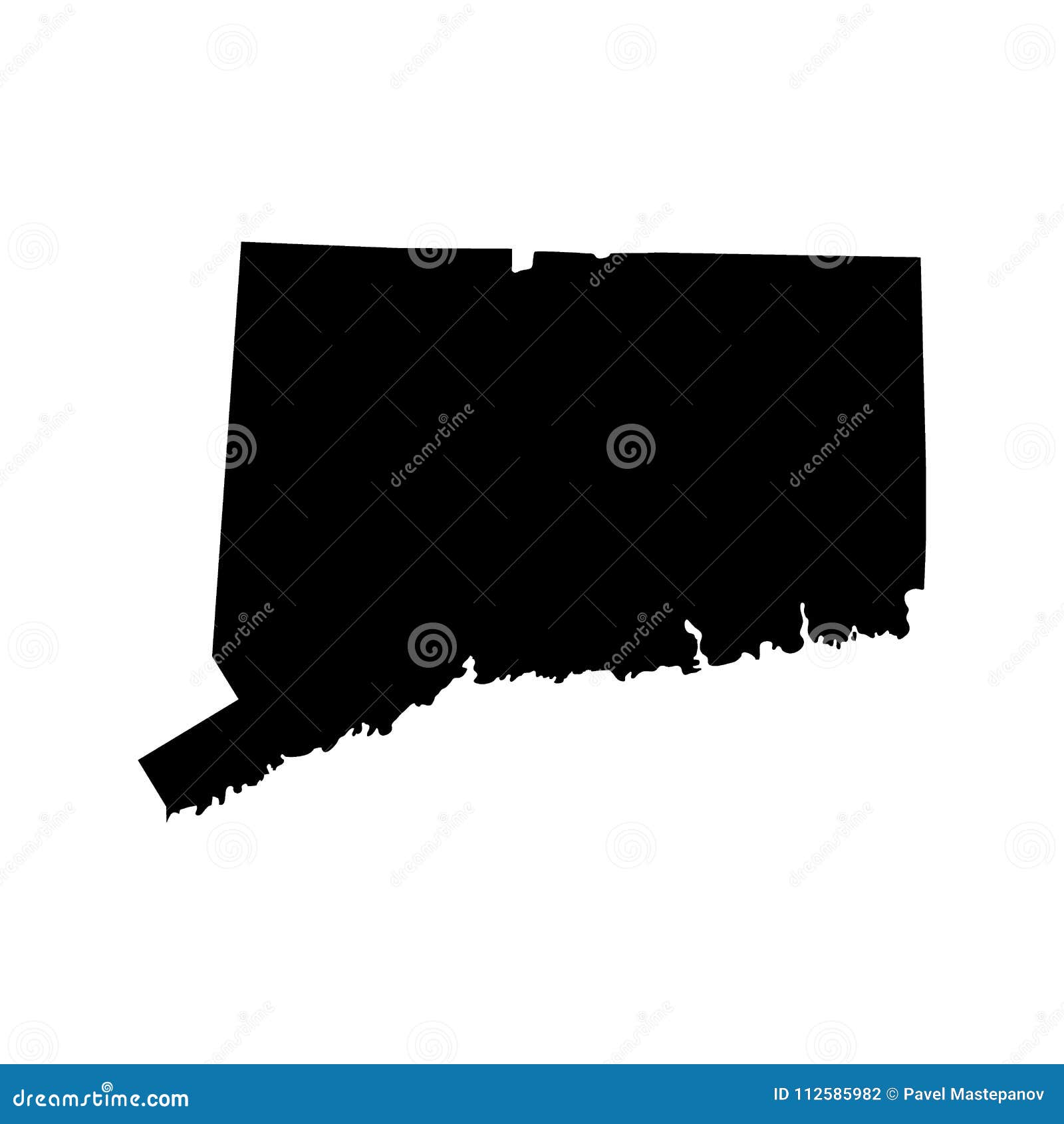 Map of the U.S stock vector. Illustration of outline - 112585982