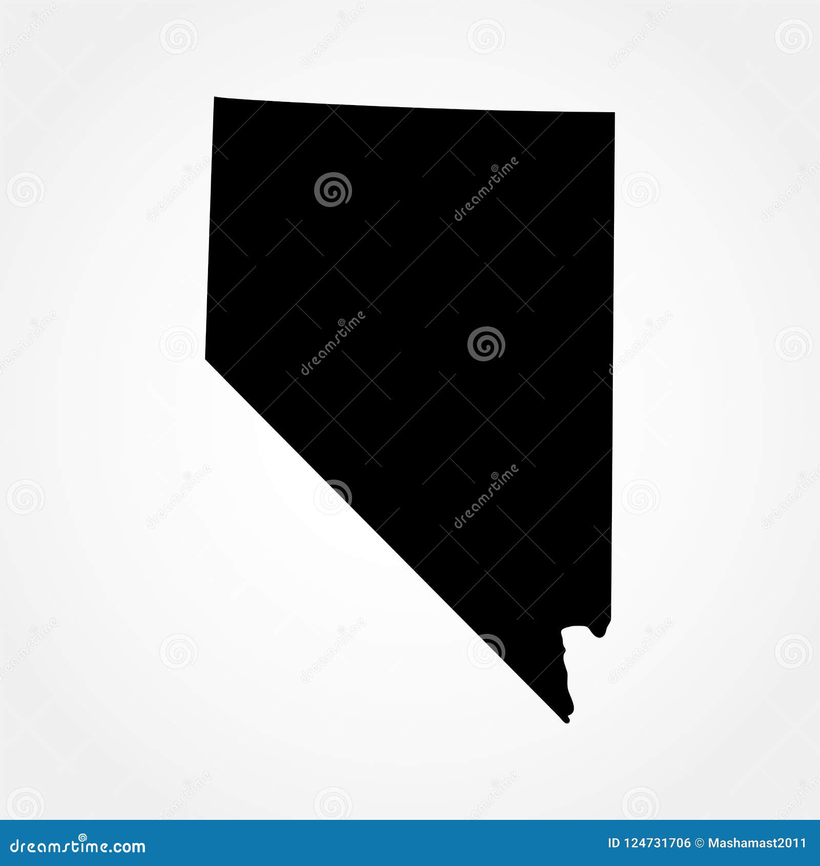 Nevada Map. Cartoon Vector | CartoonDealer.com #193841639