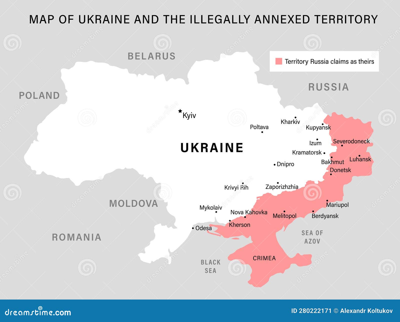 Bakhmut City Map Simple Geometric Creative Logo Vector Illustration ...