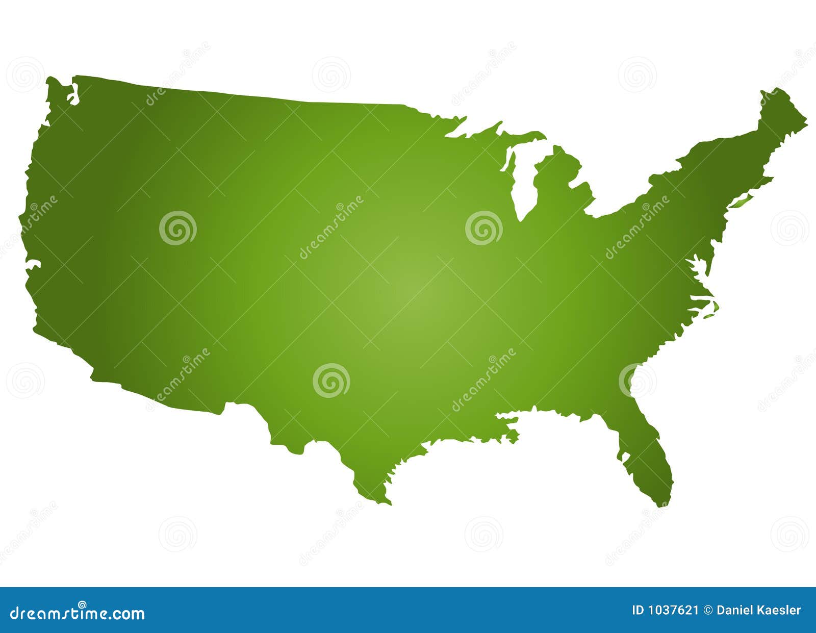 Map USA stock vector. Illustration of orient, states, state - 1037621