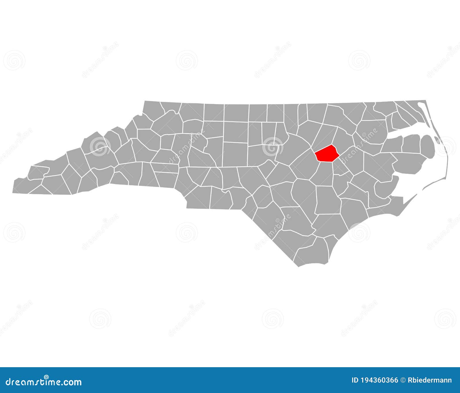Map of Wilson in North Carolina Stock Vector - Illustration of ...