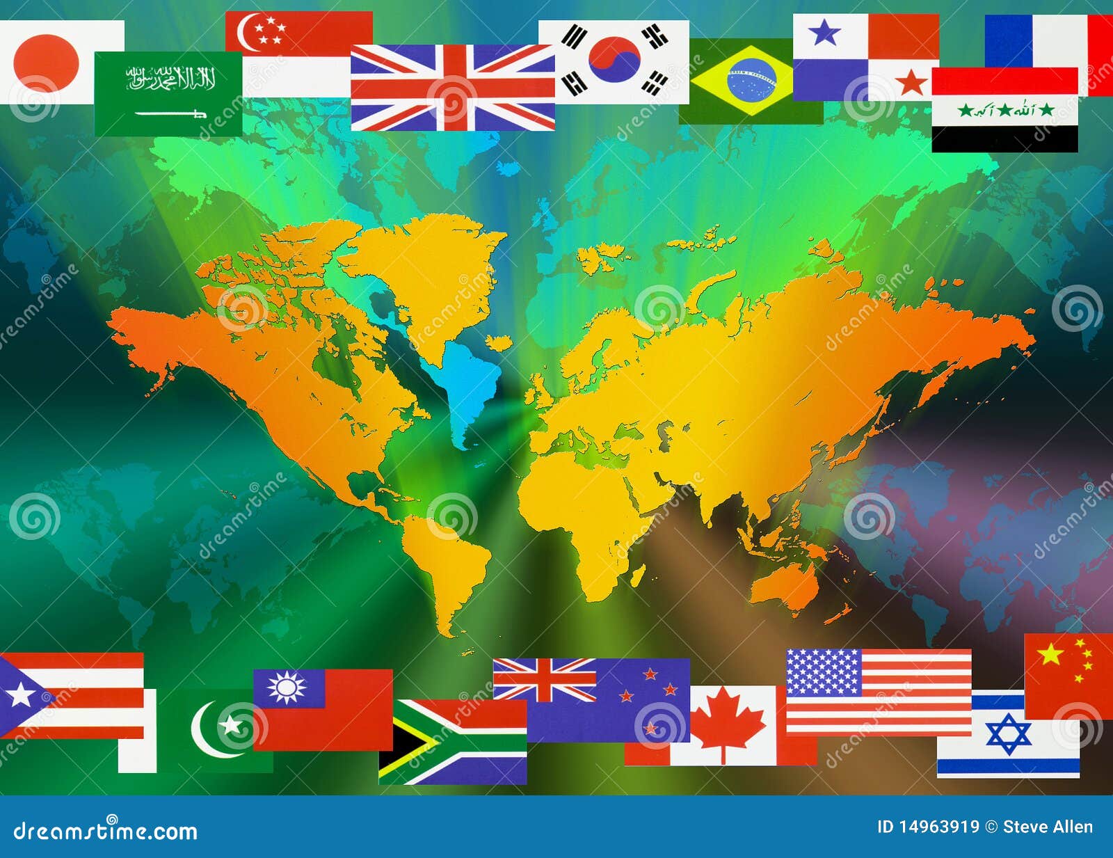 Flags Cartoons, Illustrations & Vector Stock Images - 619234 Pictures ...