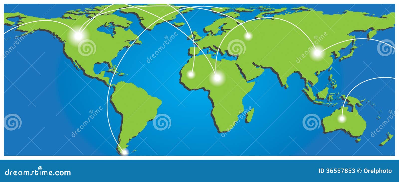 Set Of Paths Between Two Points From Direct To Curve And Chaotic Ways ...