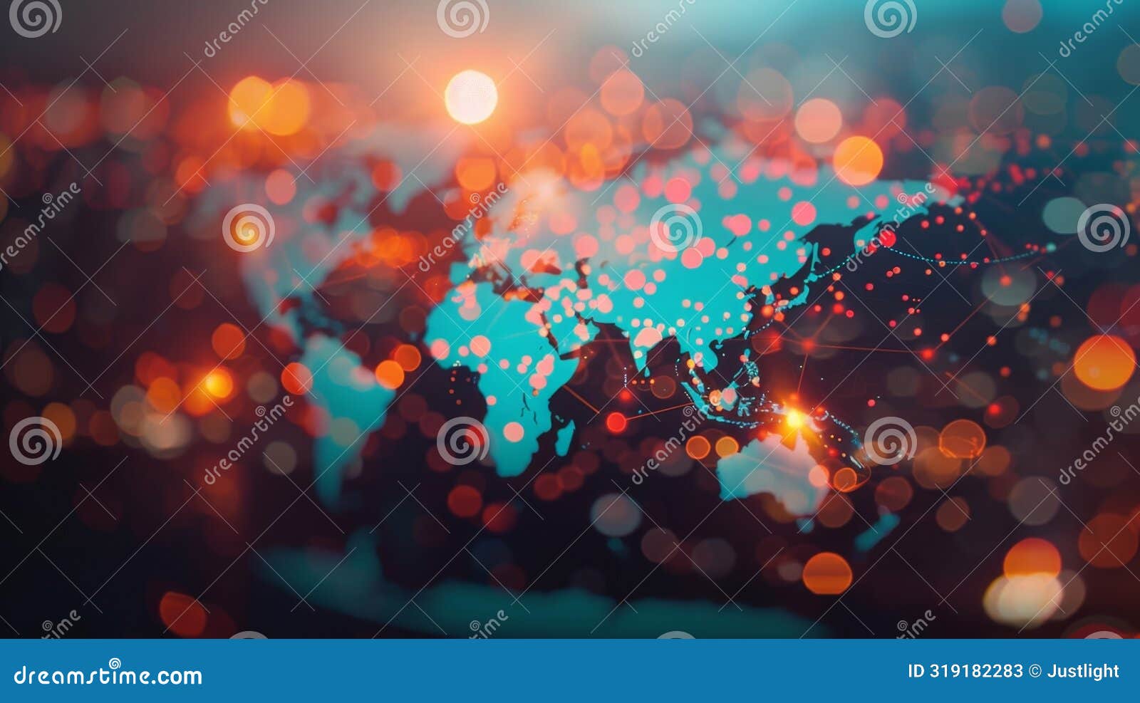 A Map of the World with Various S and Nodes Representing Different DAO ...