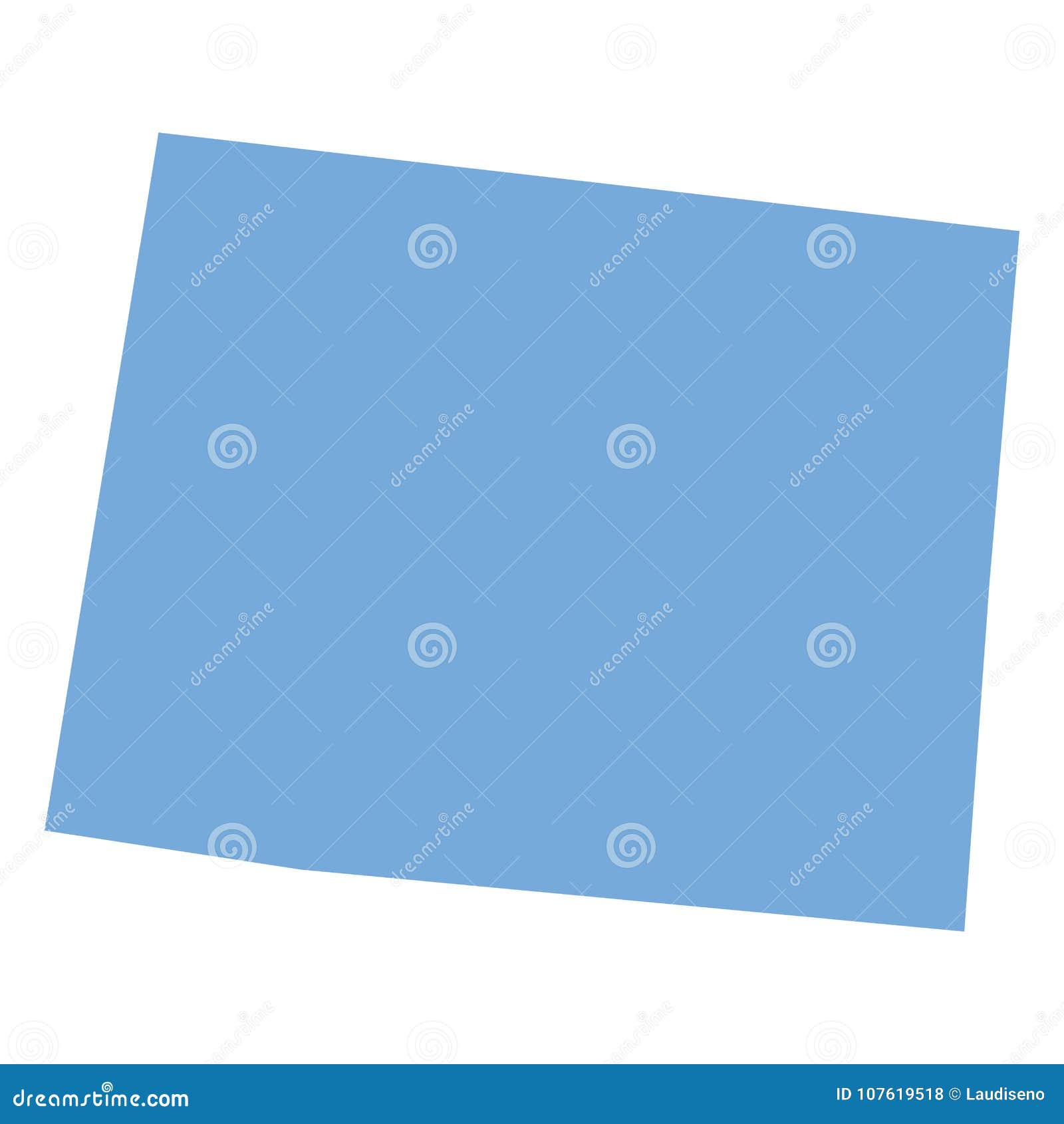 Wyoming State map stock vector. Illustration of detail - 107619518