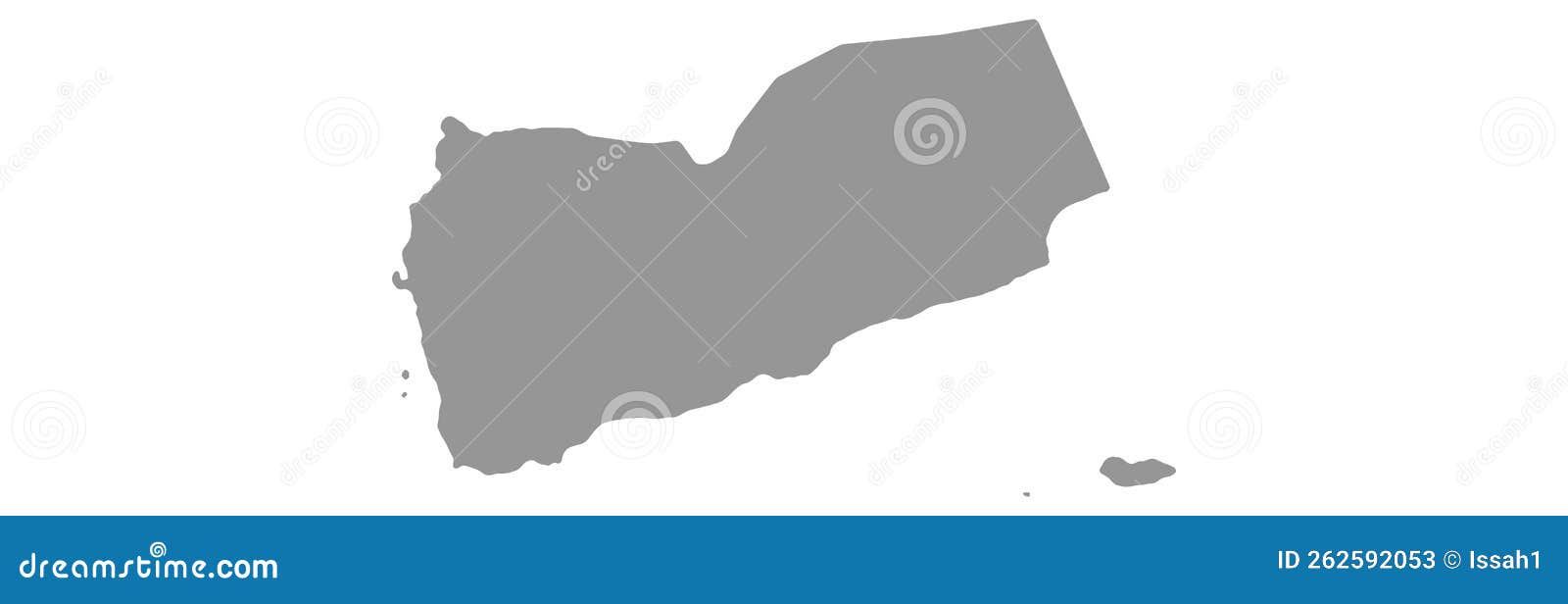 Yemen Map Vector Hexagonal Half Tone Pattern Isolated On Light ...