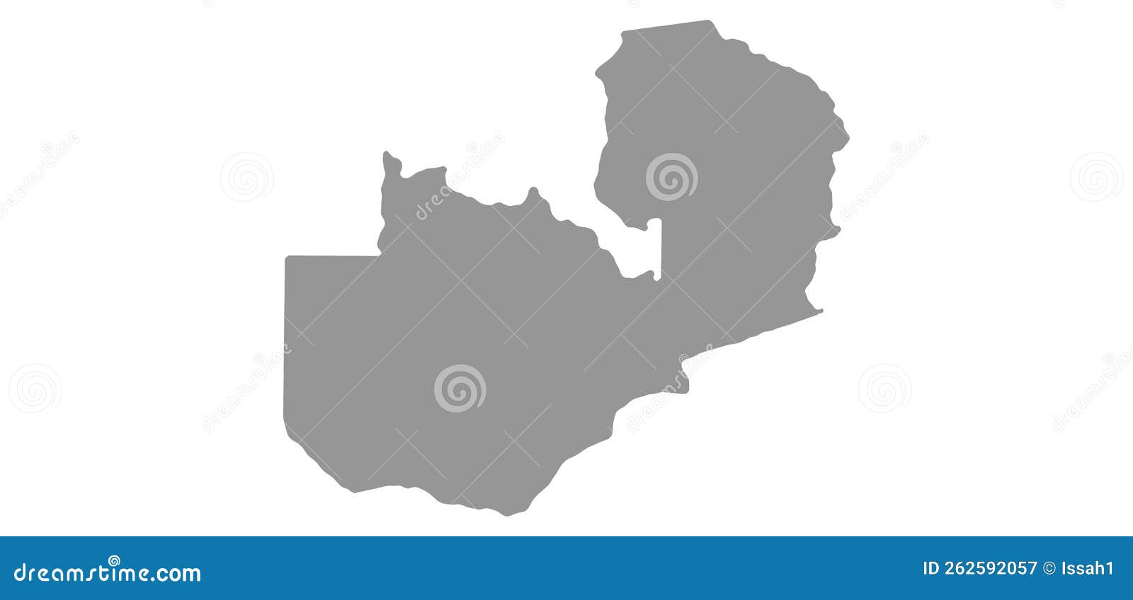 Map Zambia Vector Background. Isolated Country Texture Stock Vector ...