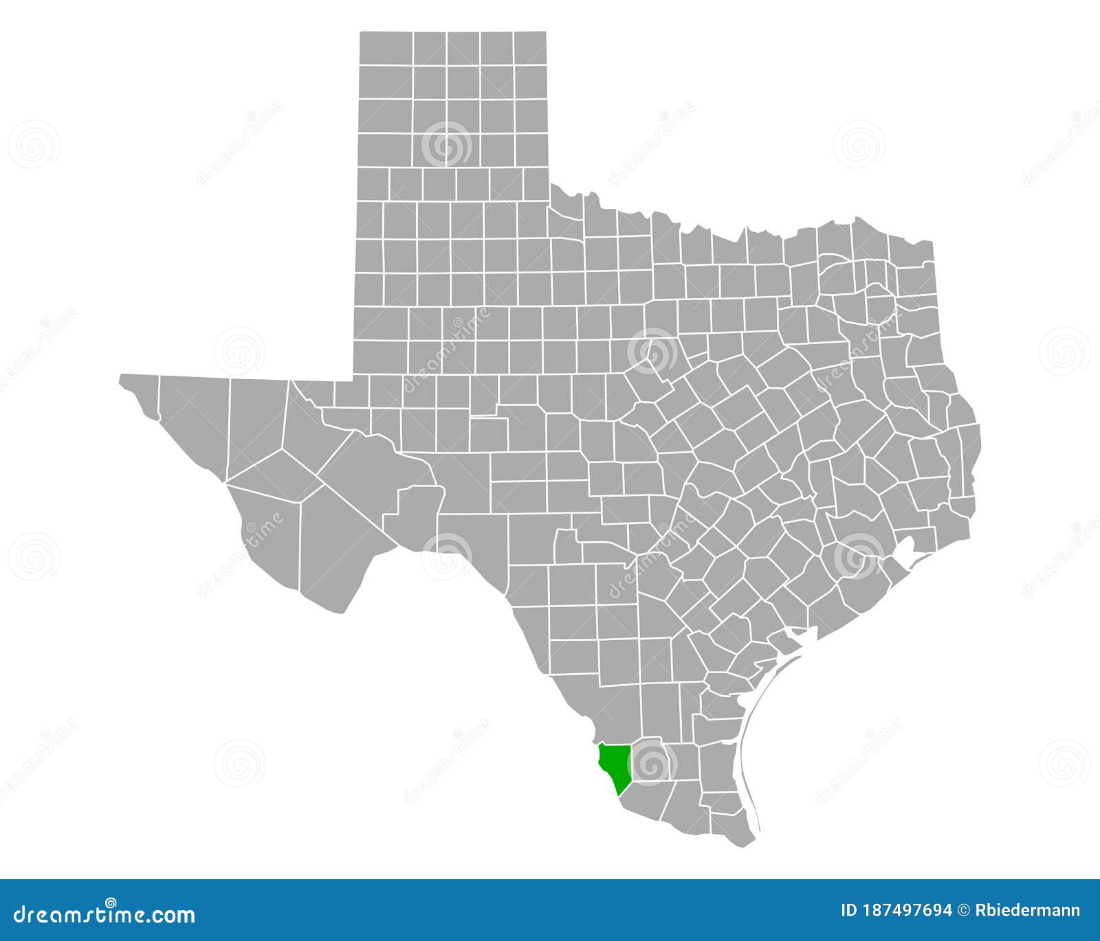 Map of Zapata in Texas stock vector. Illustration of texas - 187497694