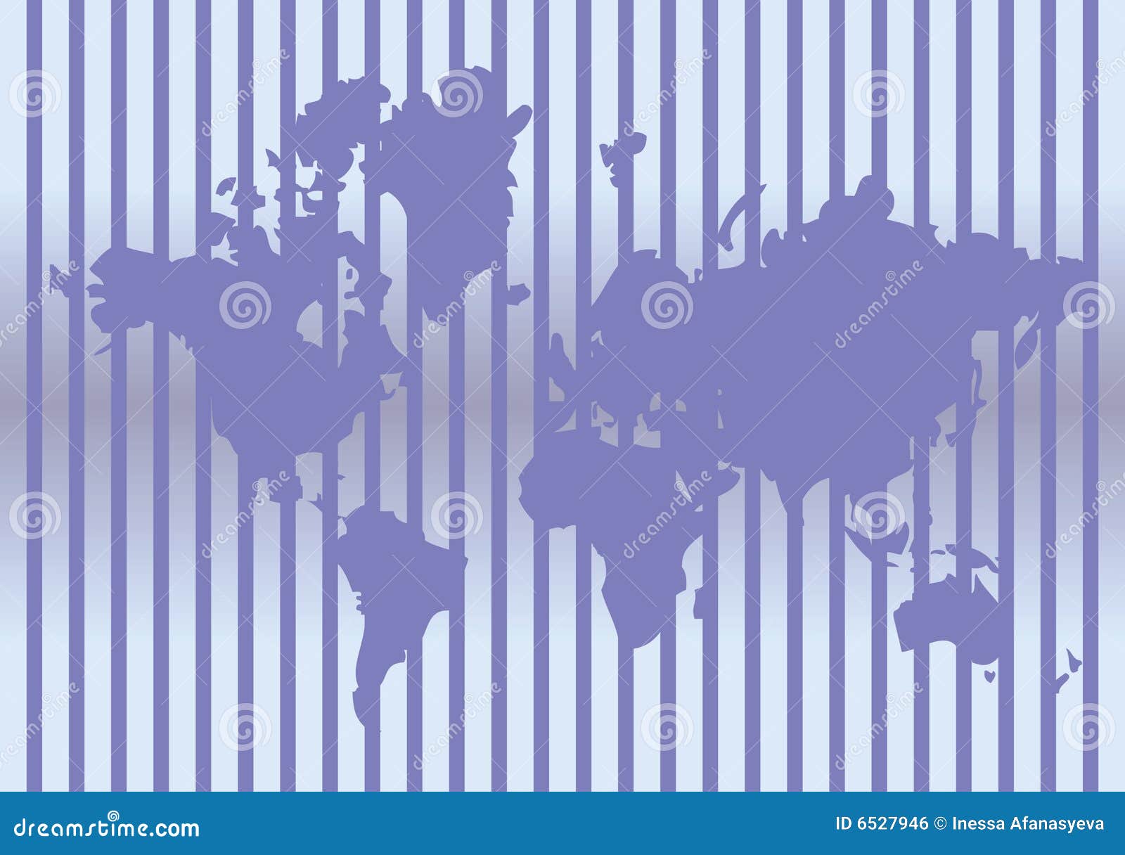 Mapa Abstracto Del Mundo Imagen. Imagen: 6527946