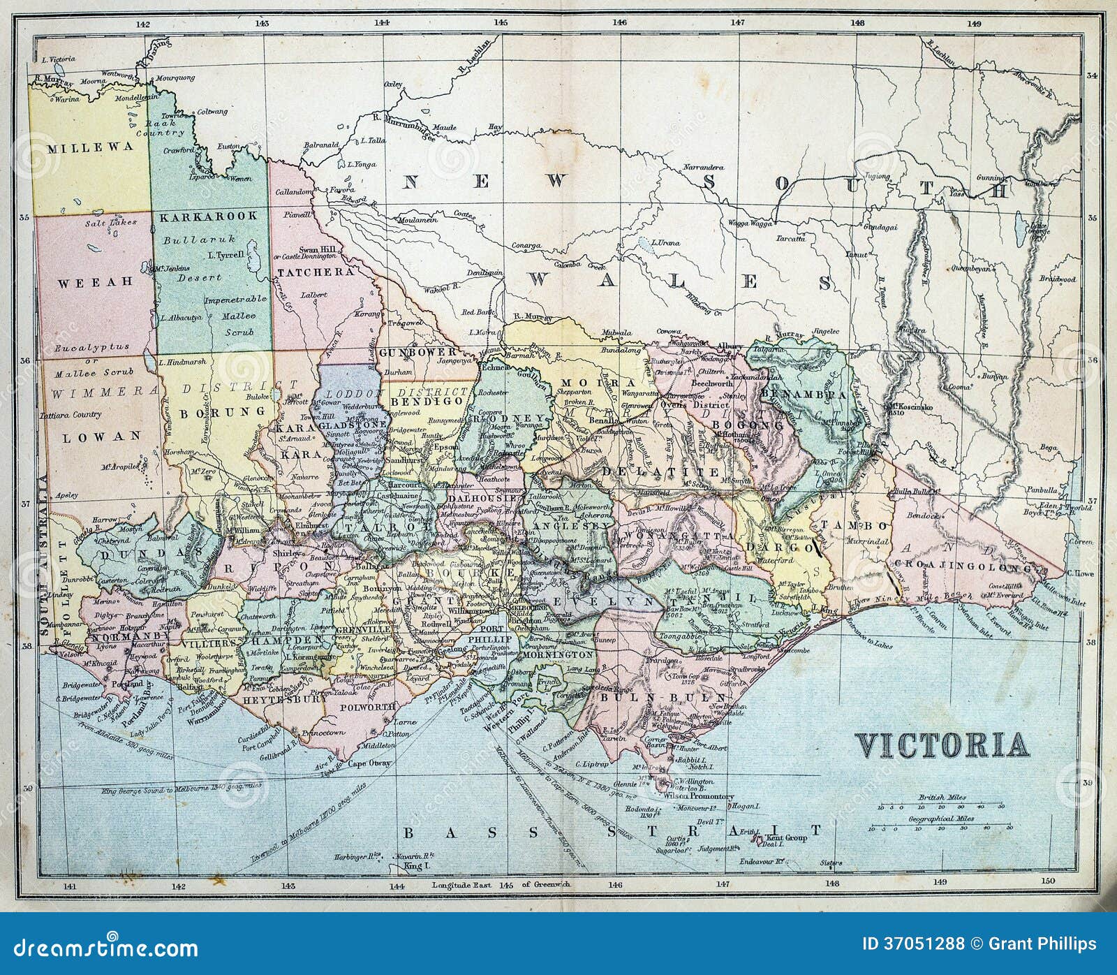 Mapa antigo de Victoria foto de stock. Imagem de império - 37051288