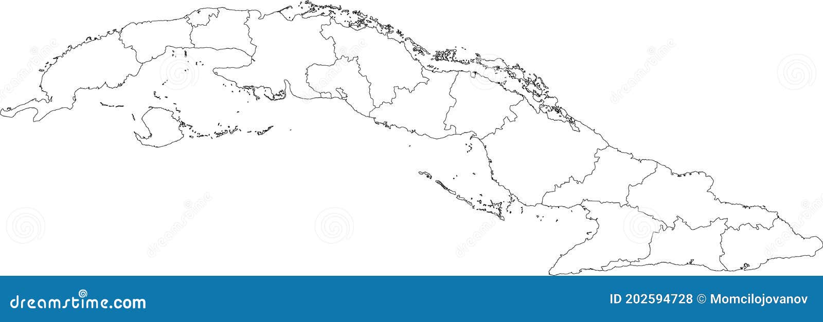 Mapa blanco de cuba ilustración del vector. Ilustración de pista ...