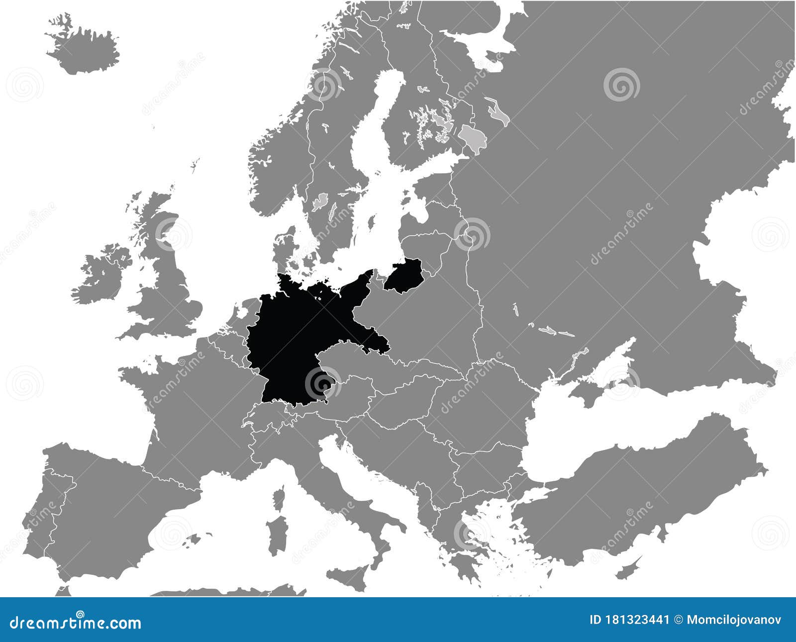 Mapa Da República Do Weimar Ilustração do Vetor - Ilustração de legenda ...